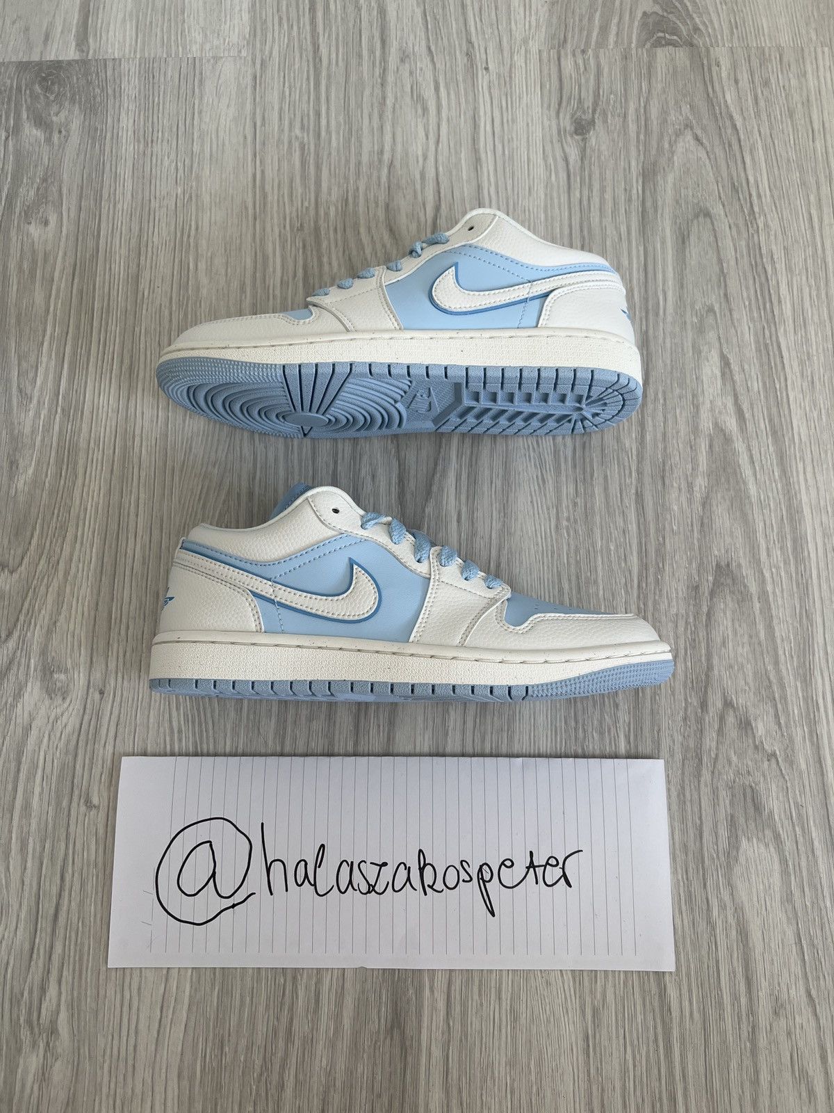 Nike Air Jordan 1 Low “Reverse Ice Blue” | Grailed