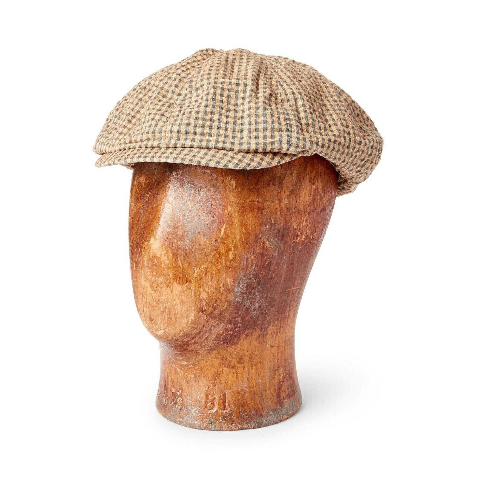 RRL Ralph Lauren × Ralph Lauren Double RL Japanese Cotton Newsboy Cap ...