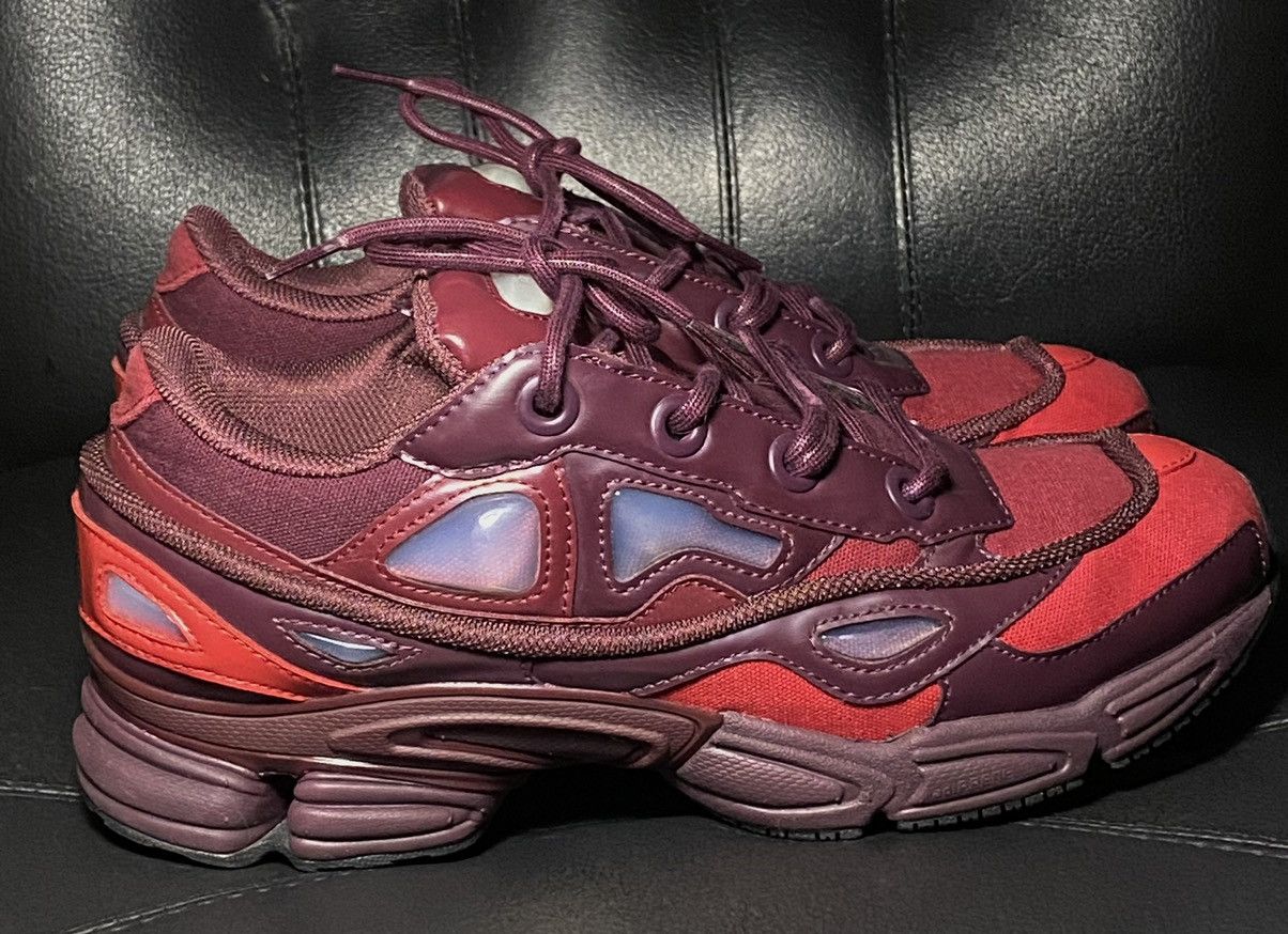 Adidas × Raf Simons Raf Simons x Ozweego 3 Burgundy | Grailed