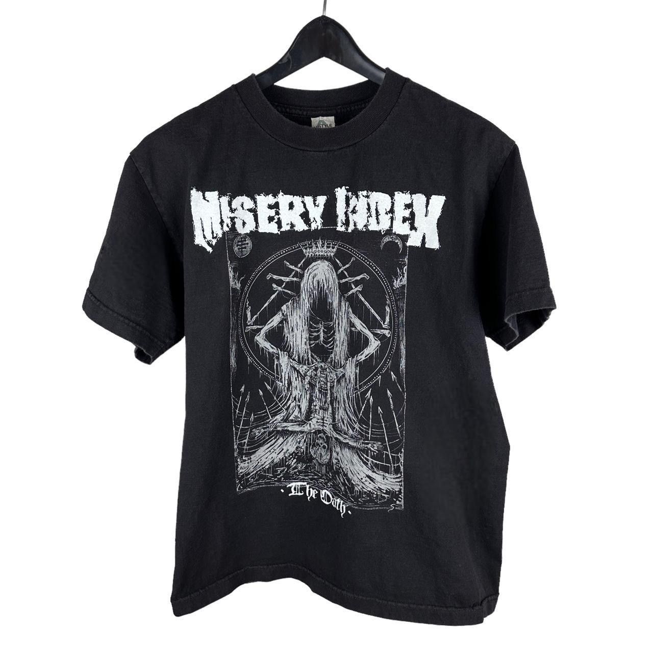 Band Tees × Vintage Vintage Y2K Misery Index Death Metal Rock Band ...
