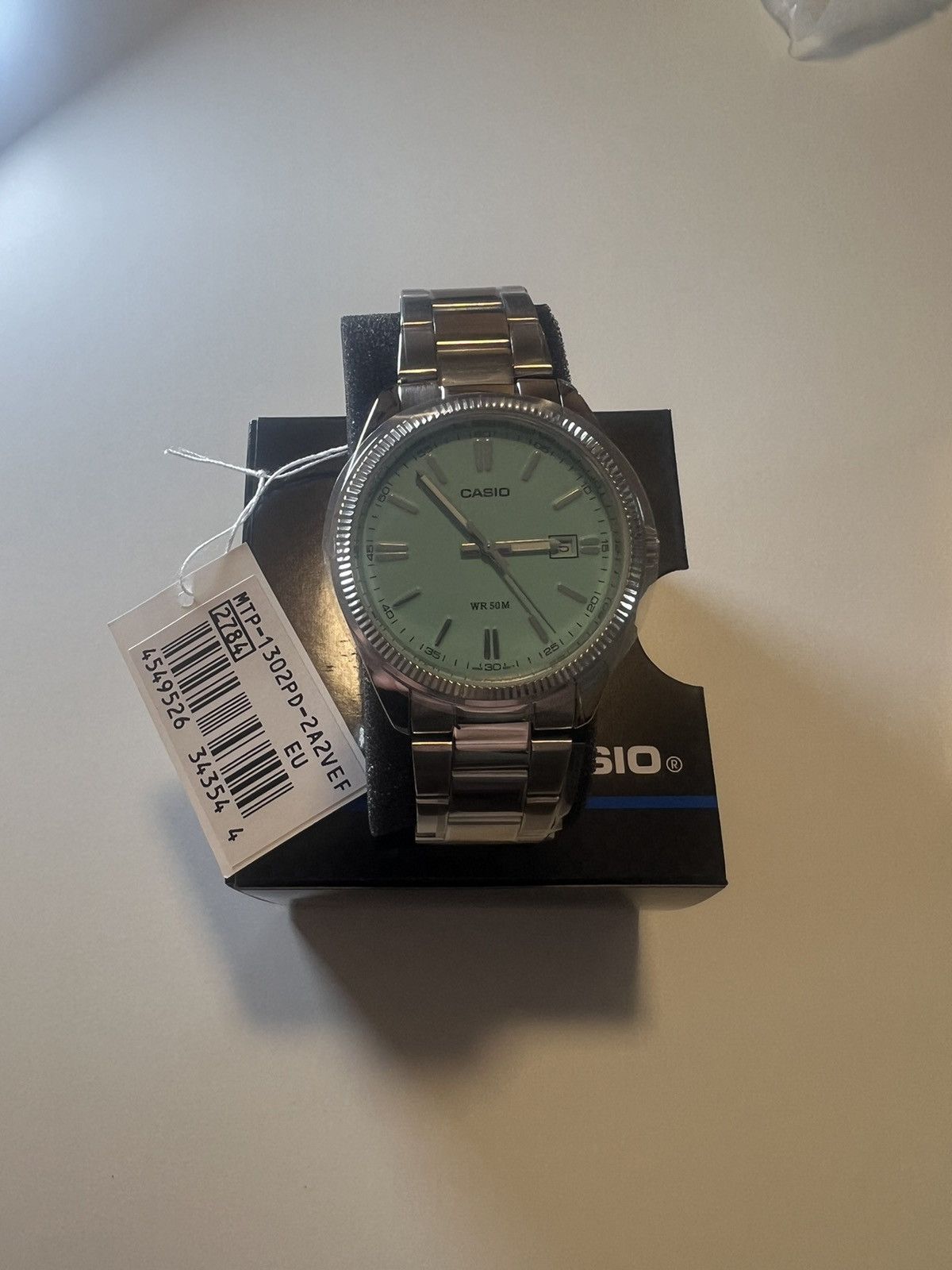 Casio Casio Watch Tiffany Blue MTP-1302PD-2A2VEF ULTRA RARE | Grailed