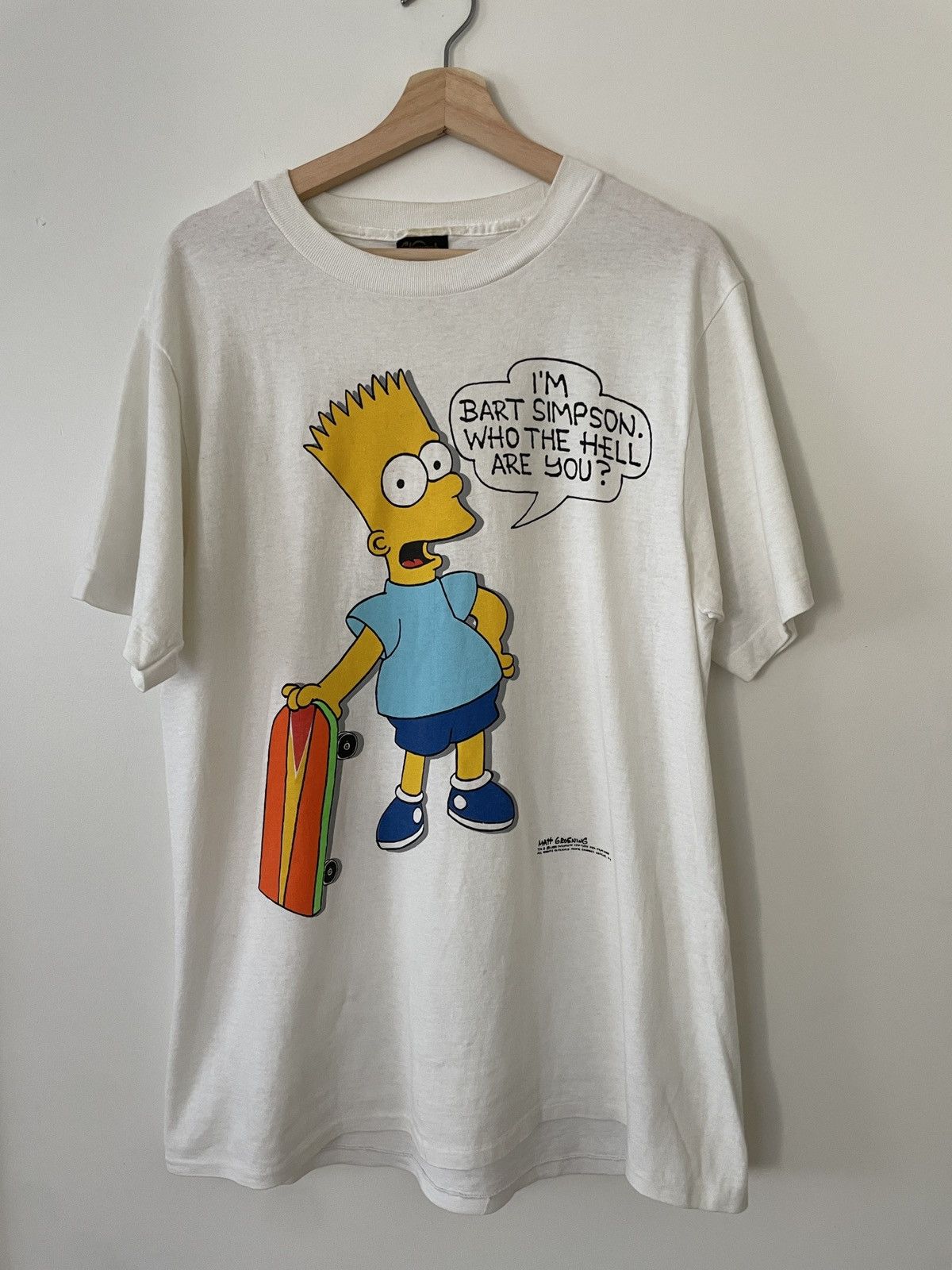 Streetwear × The Simpsons × Vintage Vintage 90s Bart Simpsons tee | Grailed