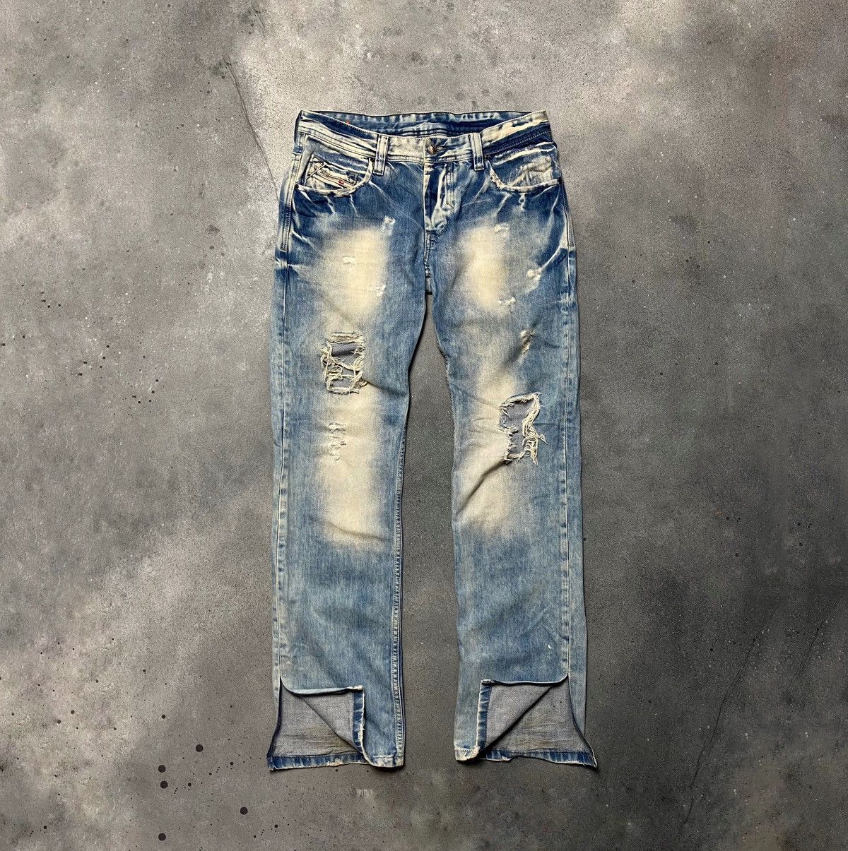 Avant Garde × Diesel × Japanese Brand Vintage Diesel Distressed Denim ...