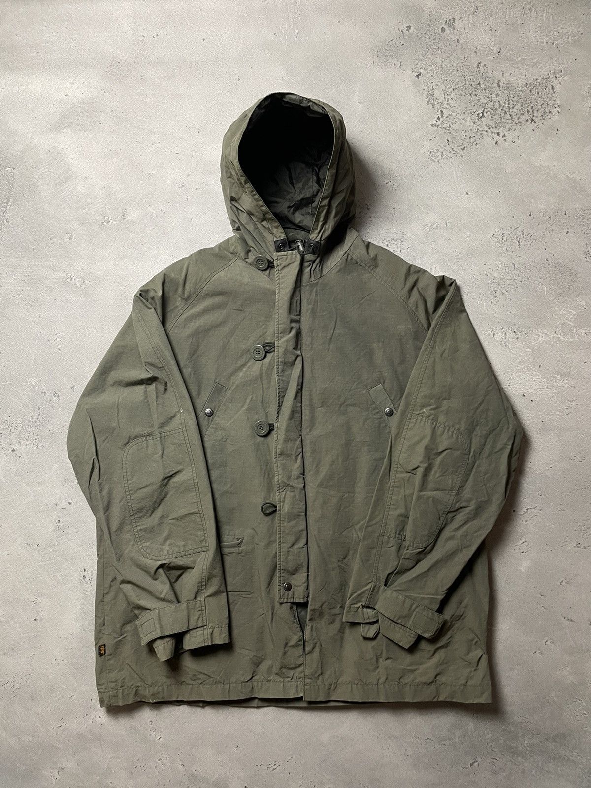 Alpha Industries × Military × Vintage Alpha Industries Vintage Washed ...