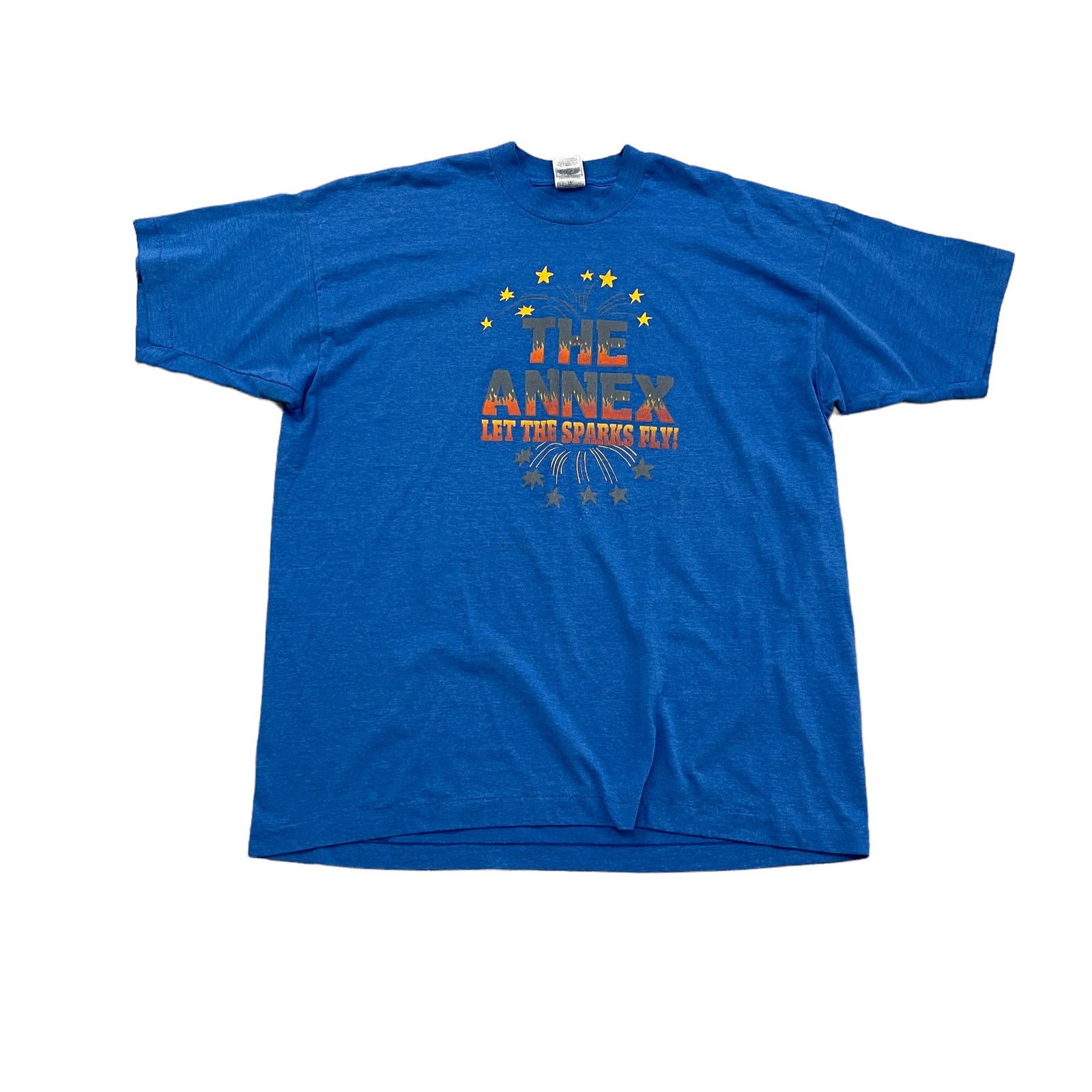 Vintage VINTAGE 90s The Annex Let The Sparks Fly Single Stitch Shirt ...