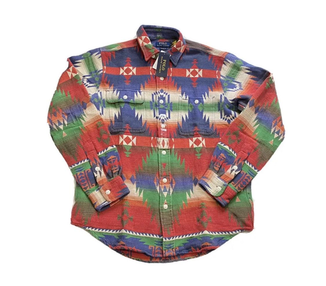 Polo Ralph Lauren Polo Ralph Lauren Southwestern Aztec Beacon Shirt | Grailed