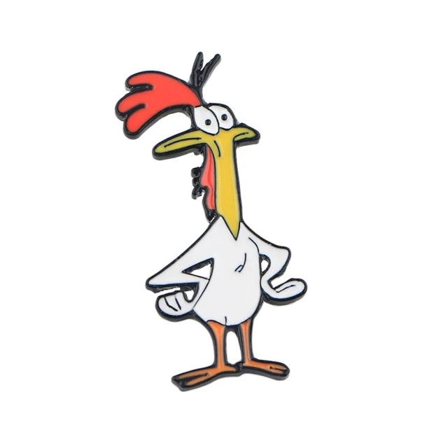 Cartoon Network Cow & Chicken Cartoon Network Custom Made Enamel Pin ...