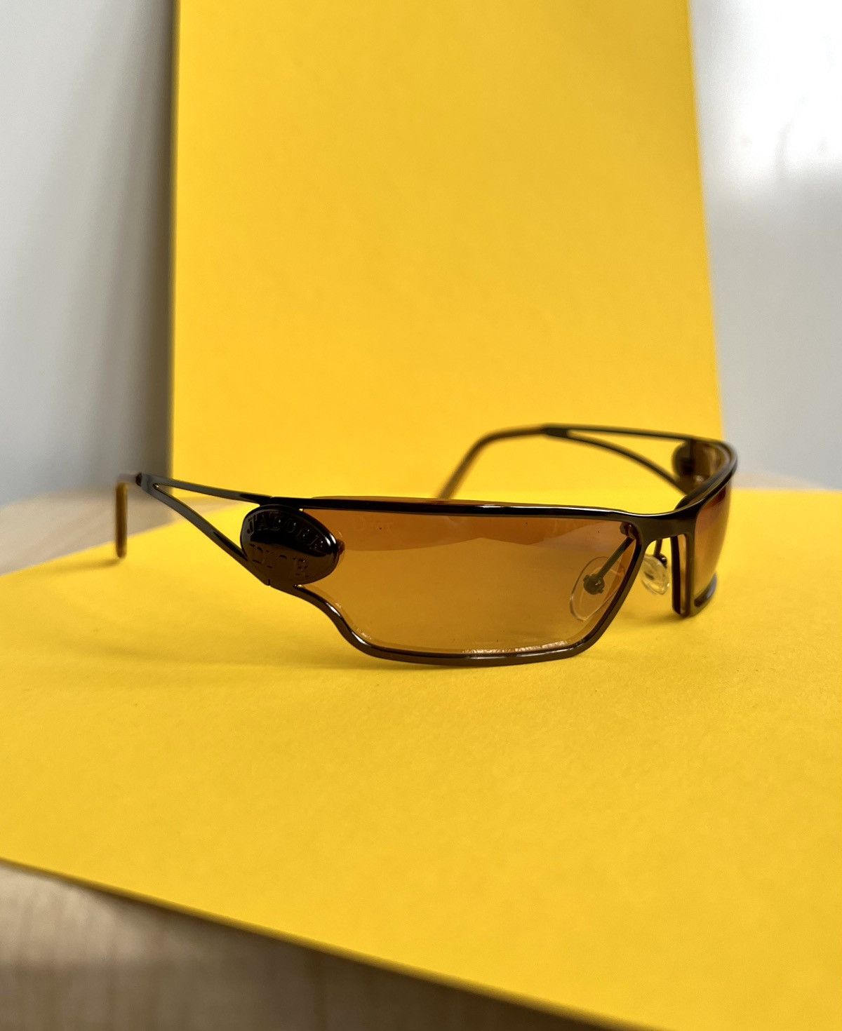 Dior FUTURISTIC WRAP SUNGLASSES | Grailed