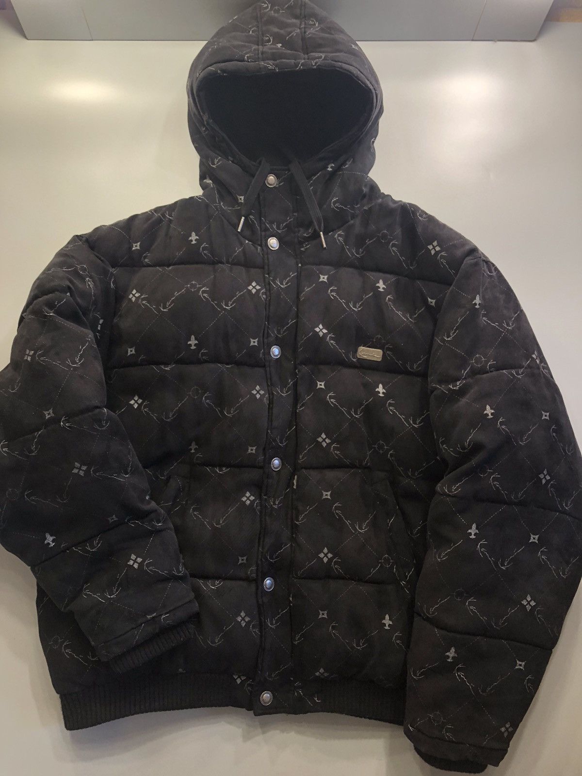 Karl Kani × Vintage Karl Kani monogram heavy Jacket | Grailed
