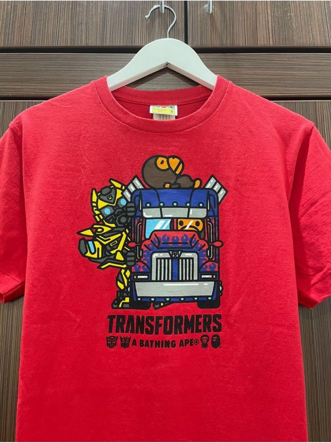 Bape × Transformers Bape x Transformers Bumblebee Baby Milo Logo Colab ...