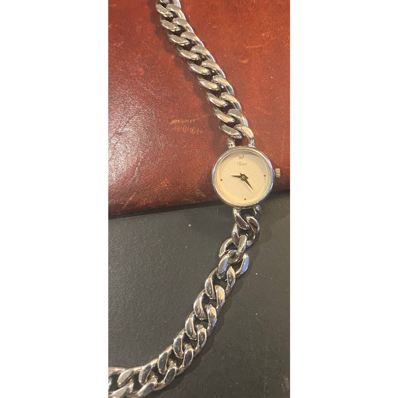 Timex Women's Petite 18mm Silver Tone Timex Watch, Bracelet Band | Grailed