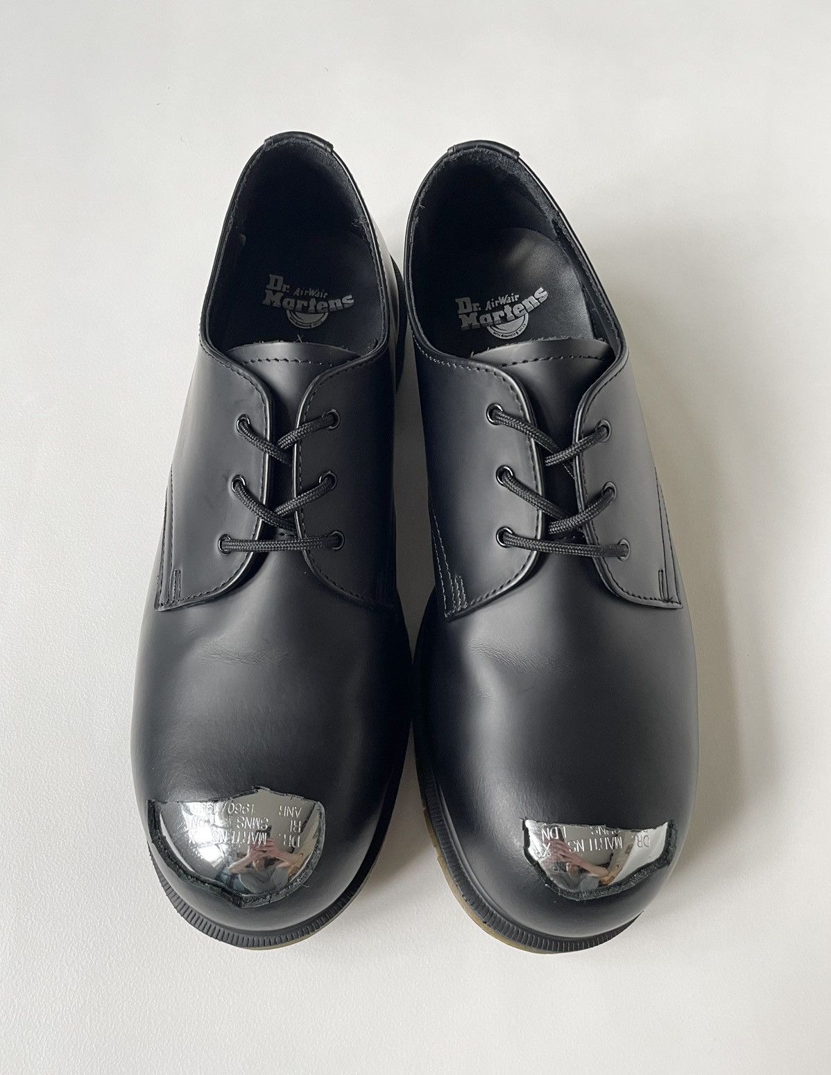 Dr. Martens × Raf Simons A/W 19 Steel Toe 1461 Shoes | Grailed