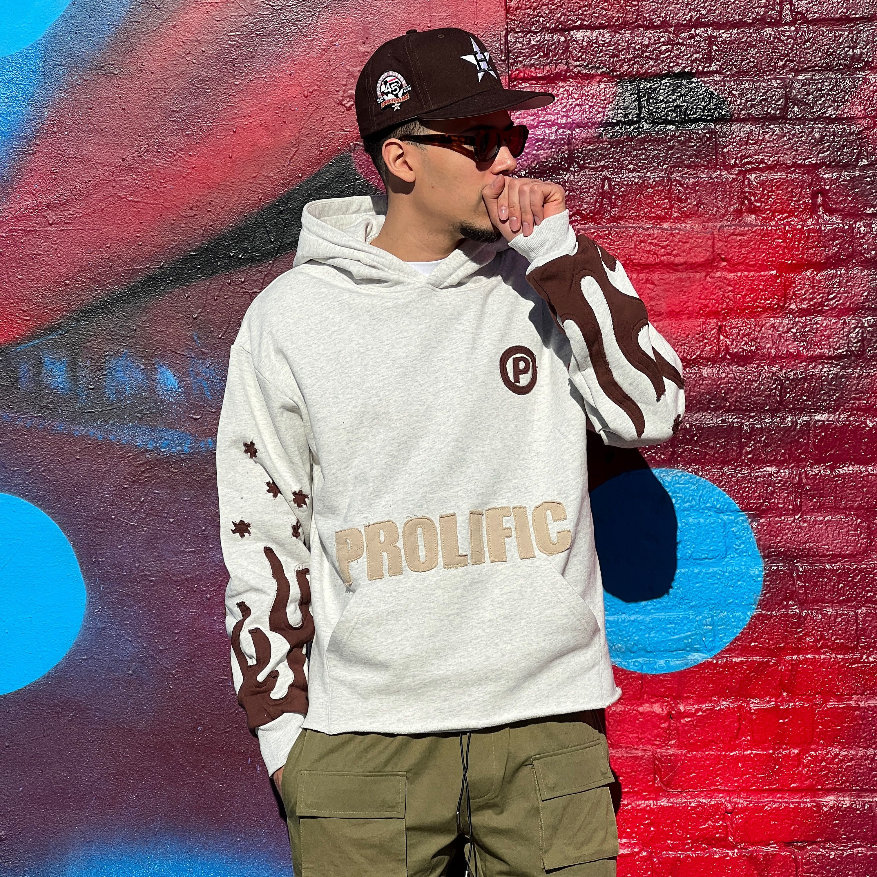 Prolific Fabric Patch Hoodie | Grailed