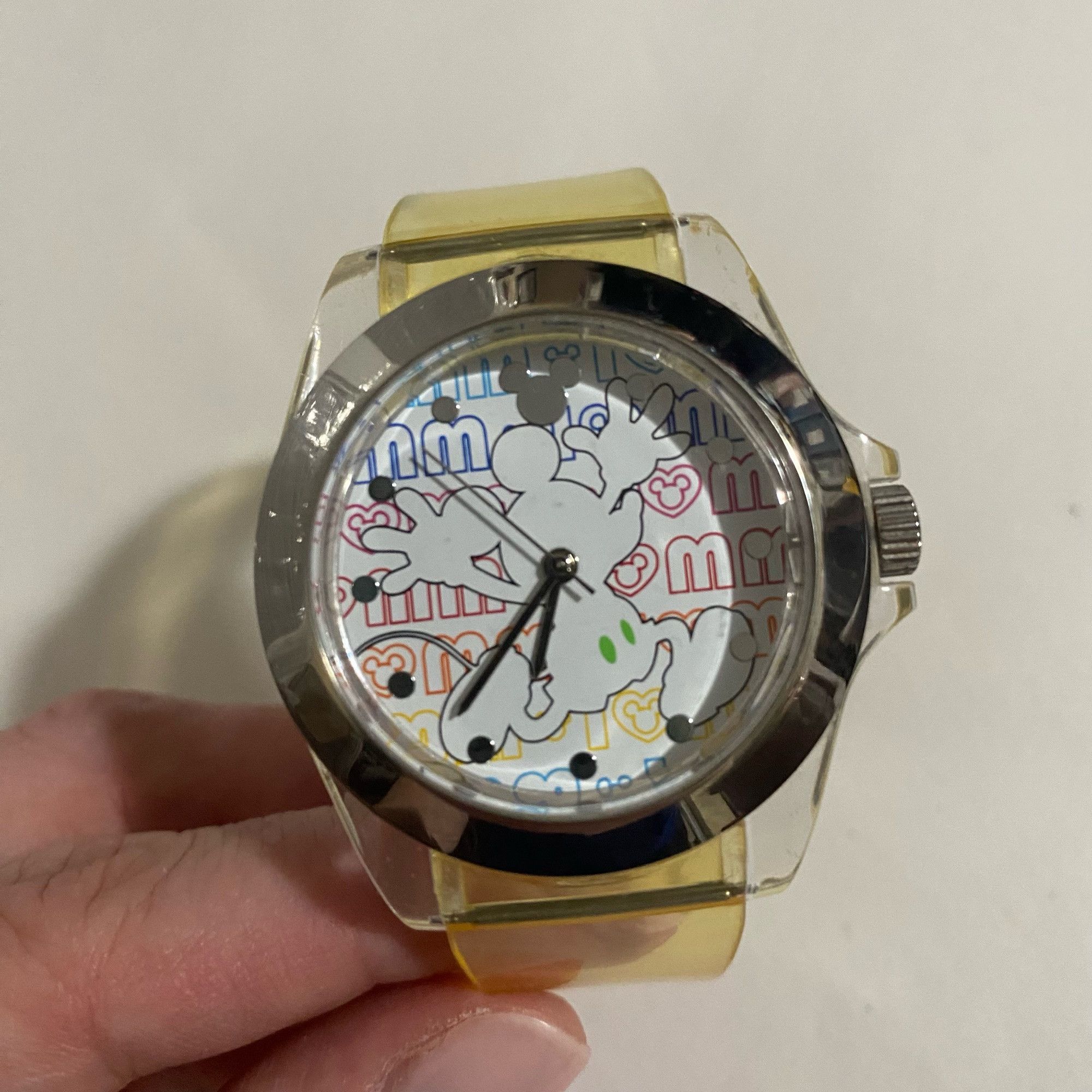 Disney Vintage Disney Parks Watch Mickey Rainbow Works! | Grailed