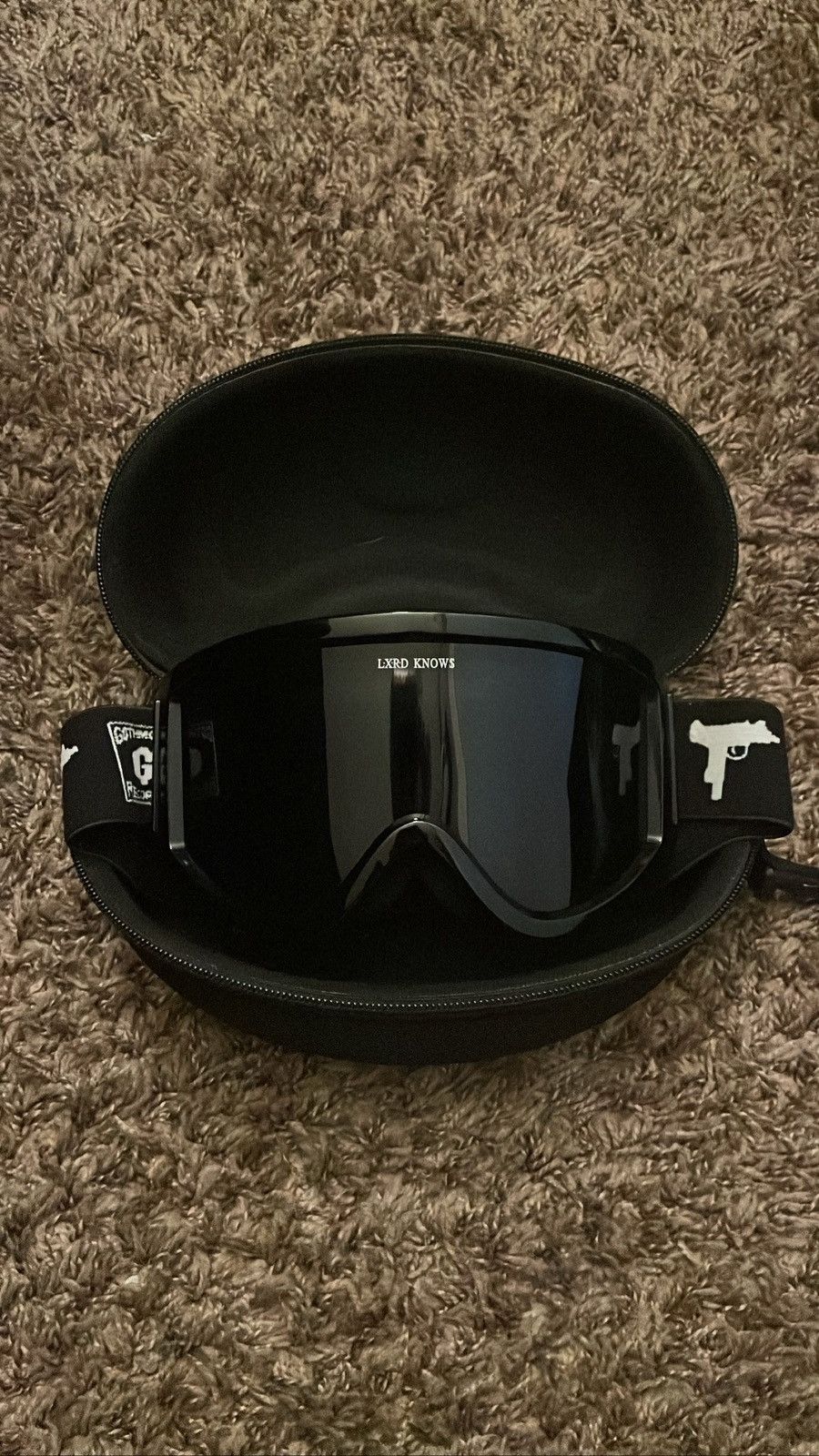 Goth Money × Lxrdknows GOTH MONEY RECORDS x LXRD KNOWS GOGGLES | Grailed
