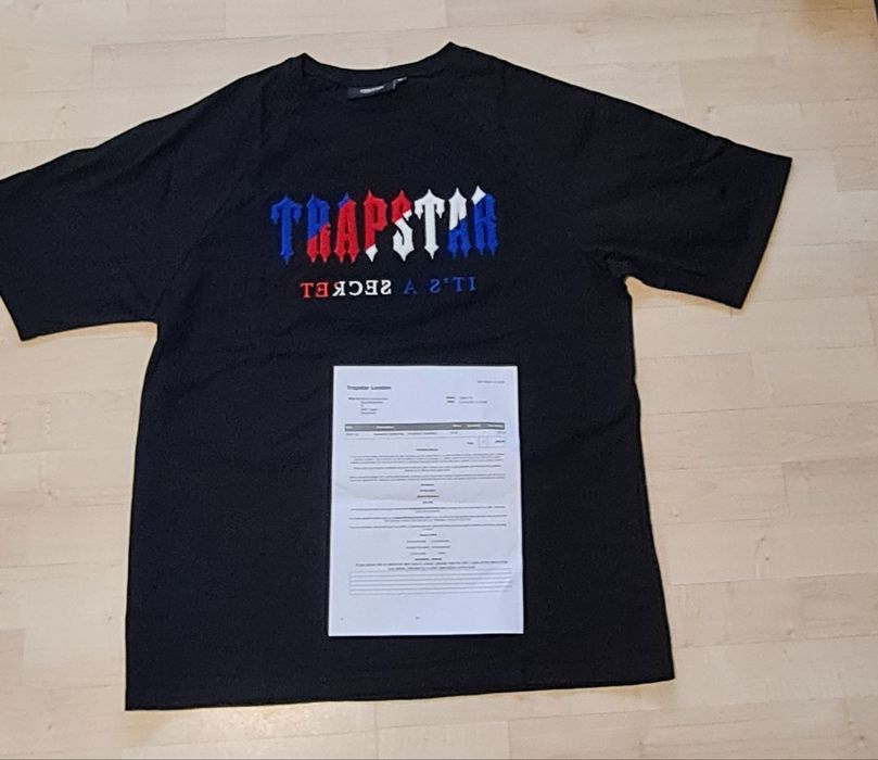 Trapstar London Trapstar Tshirt Black/Red | Grailed