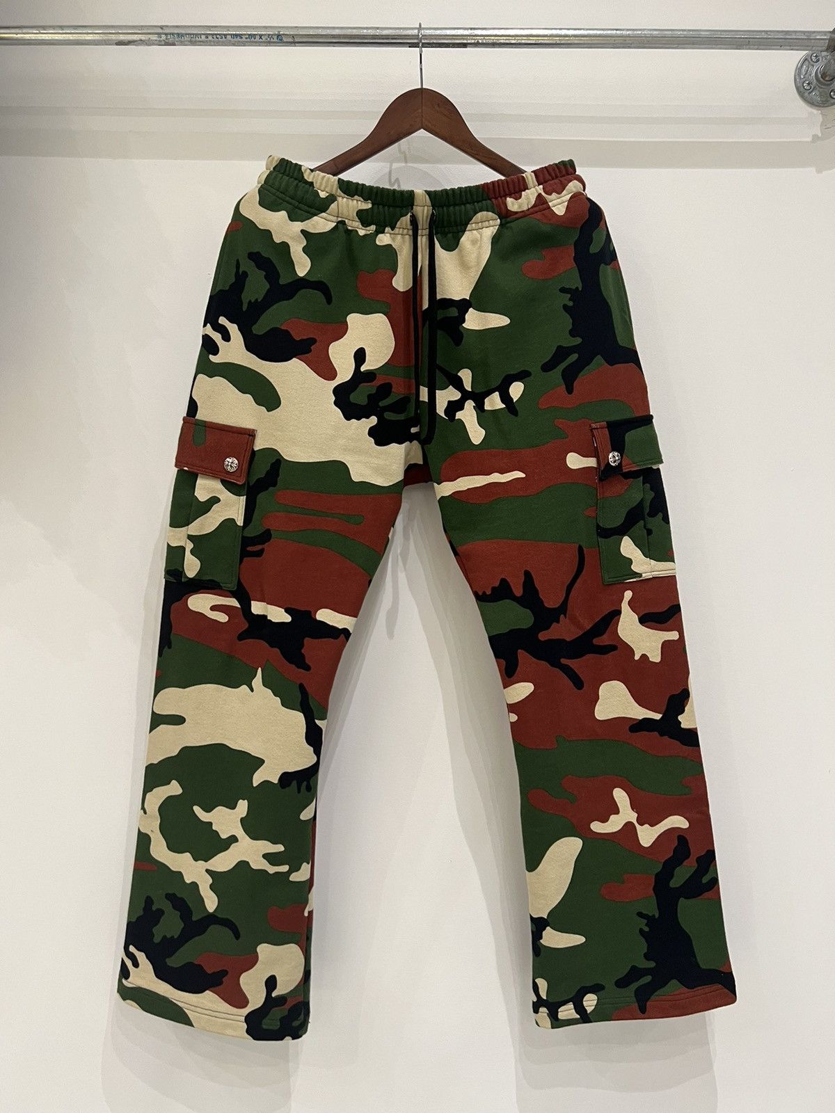 Chrome Hearts CH Matty Boy Camo Cargos | Grailed