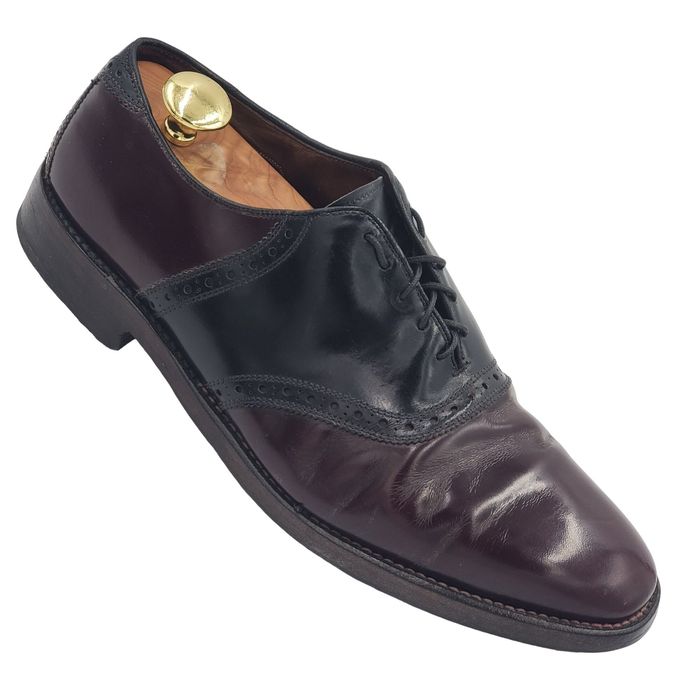 Allen Edmonds Vintage Allen Edmonds Polo Mens 11 Cordovan and Black ...