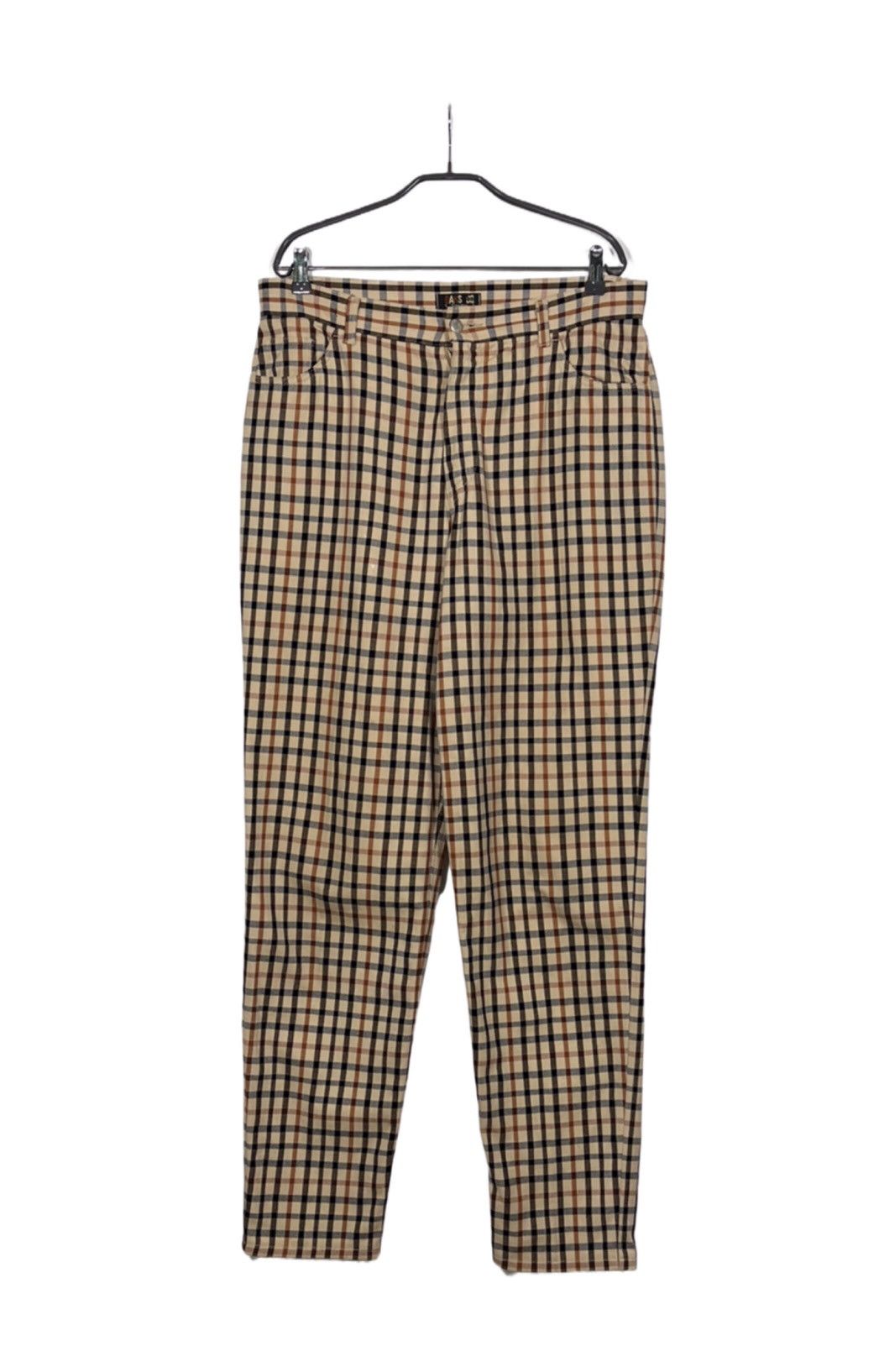 Daks London × Vintage Vintage Daks London Checked Pants | Grailed
