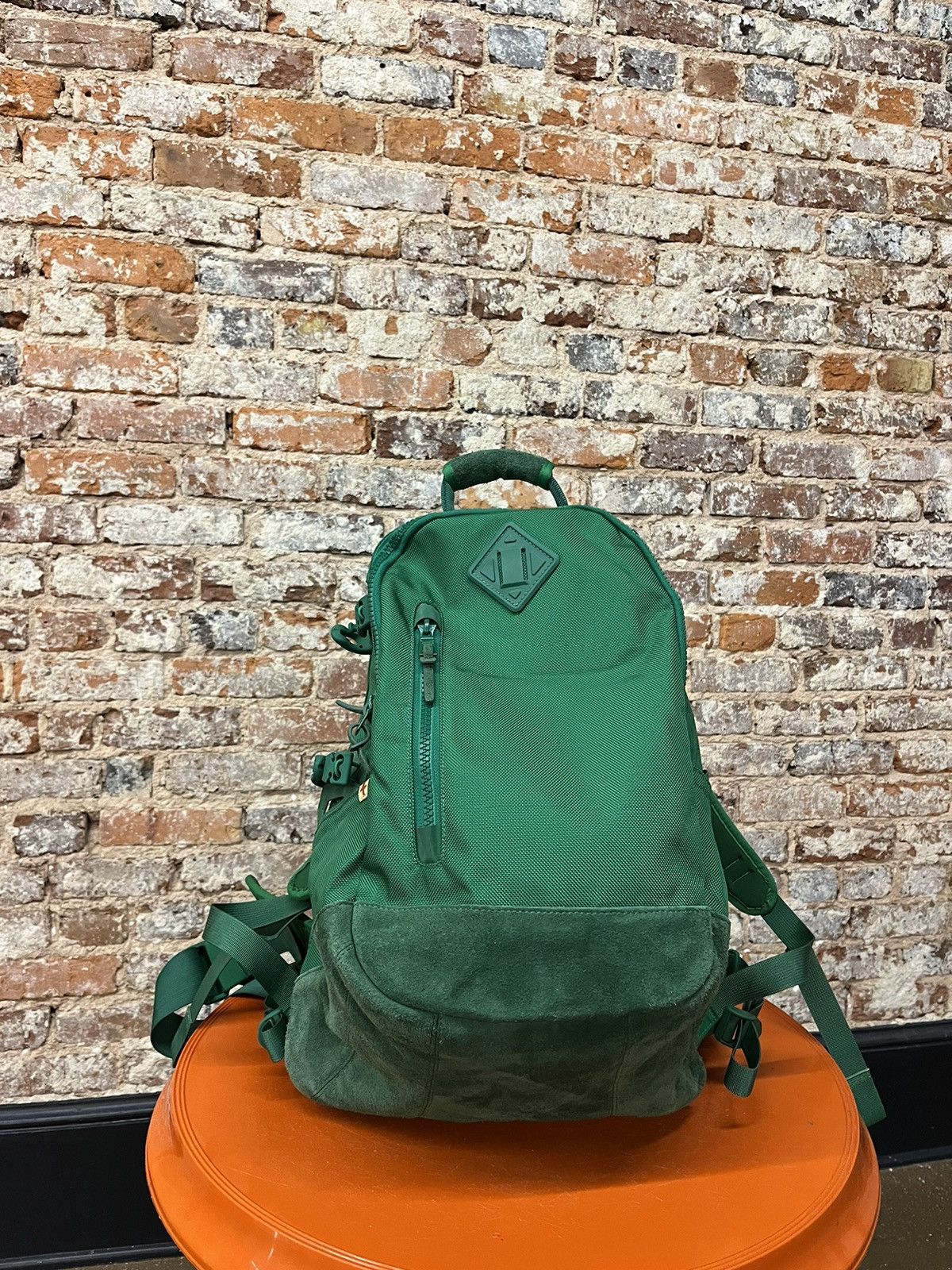Visvim Visvim 20L Ballistic Backpack Green | Grailed