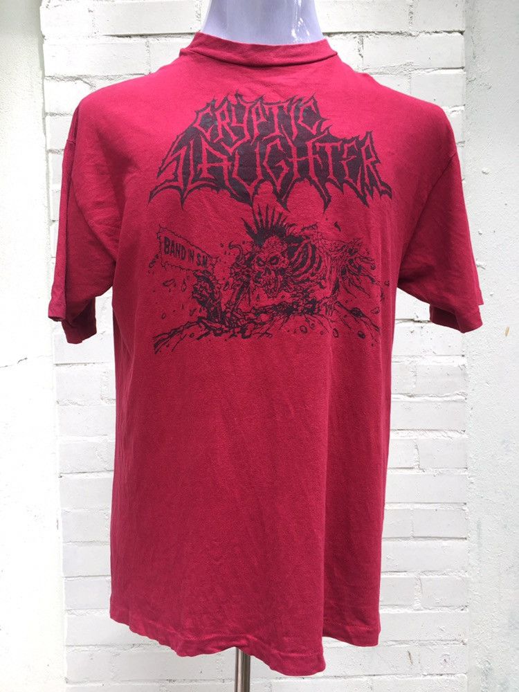 Band Tees × Vintage Vtg Cryptic Slaughter - Band in SM Ep ...