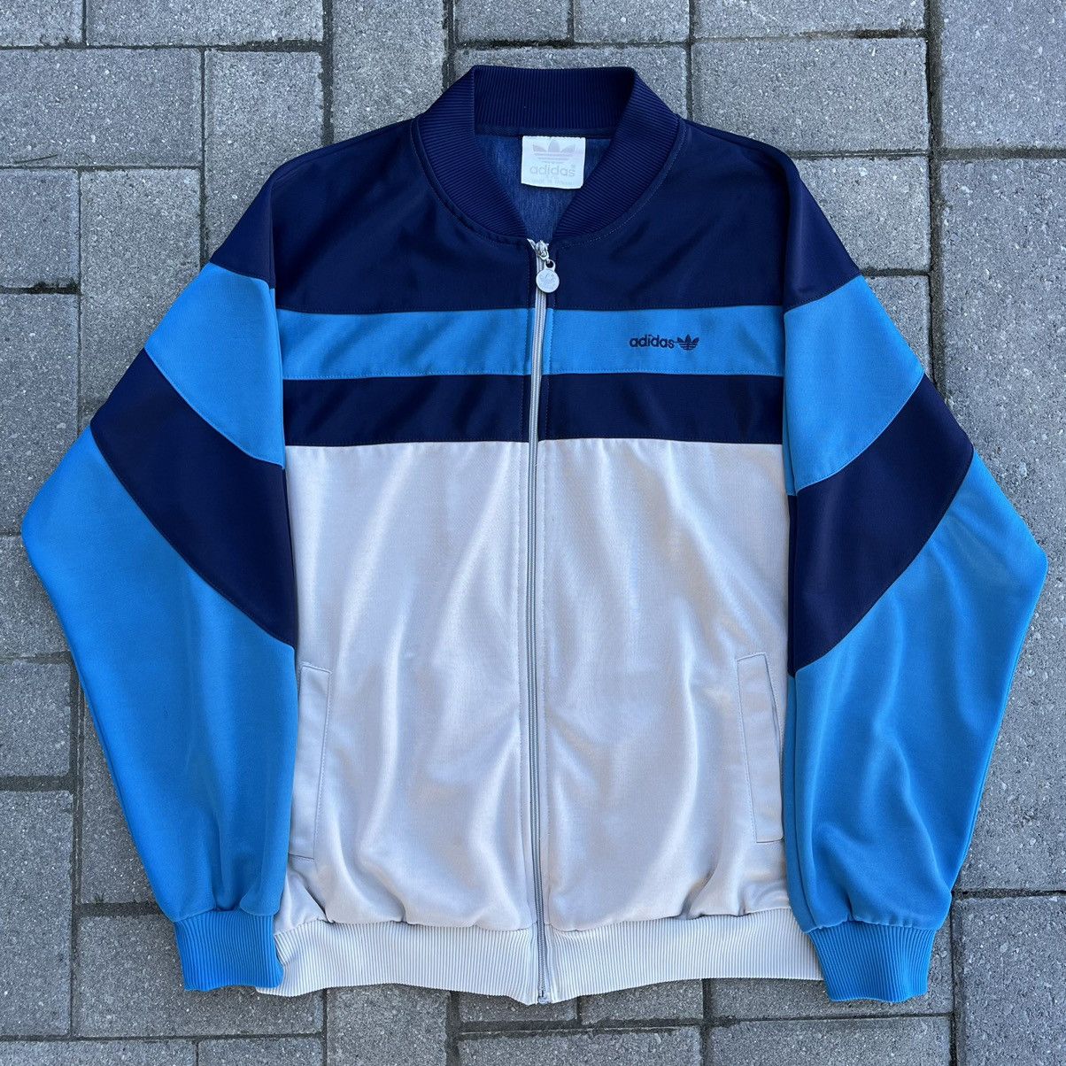 Adidas × Vintage Vintage Adidas Track Zip Up | Grailed