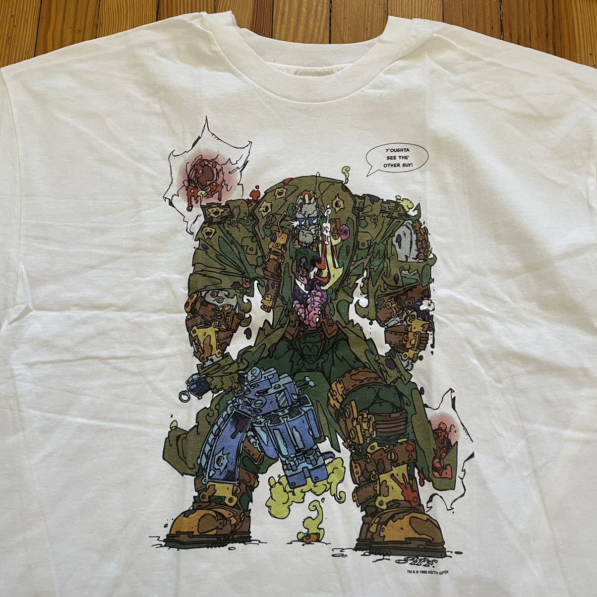 Vintage Vintage Keith Giffen Art Shirt Comic Book Artist | Grailed