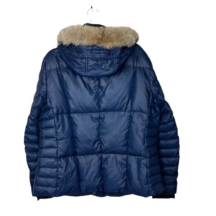 Andrew Marc Marc New York Andrew Mark Quilted Hooded Jacket Navy XXL ...