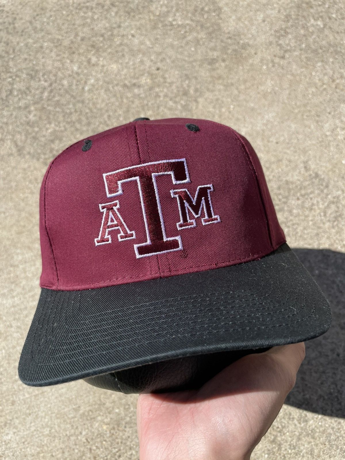 Vintage Vintage Texas A&M Aggies Logo Athletic Snapback | Grailed