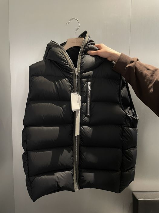 Rick Owens Rick Owens Strobe Gimp Down Puffer Vest | Grailed