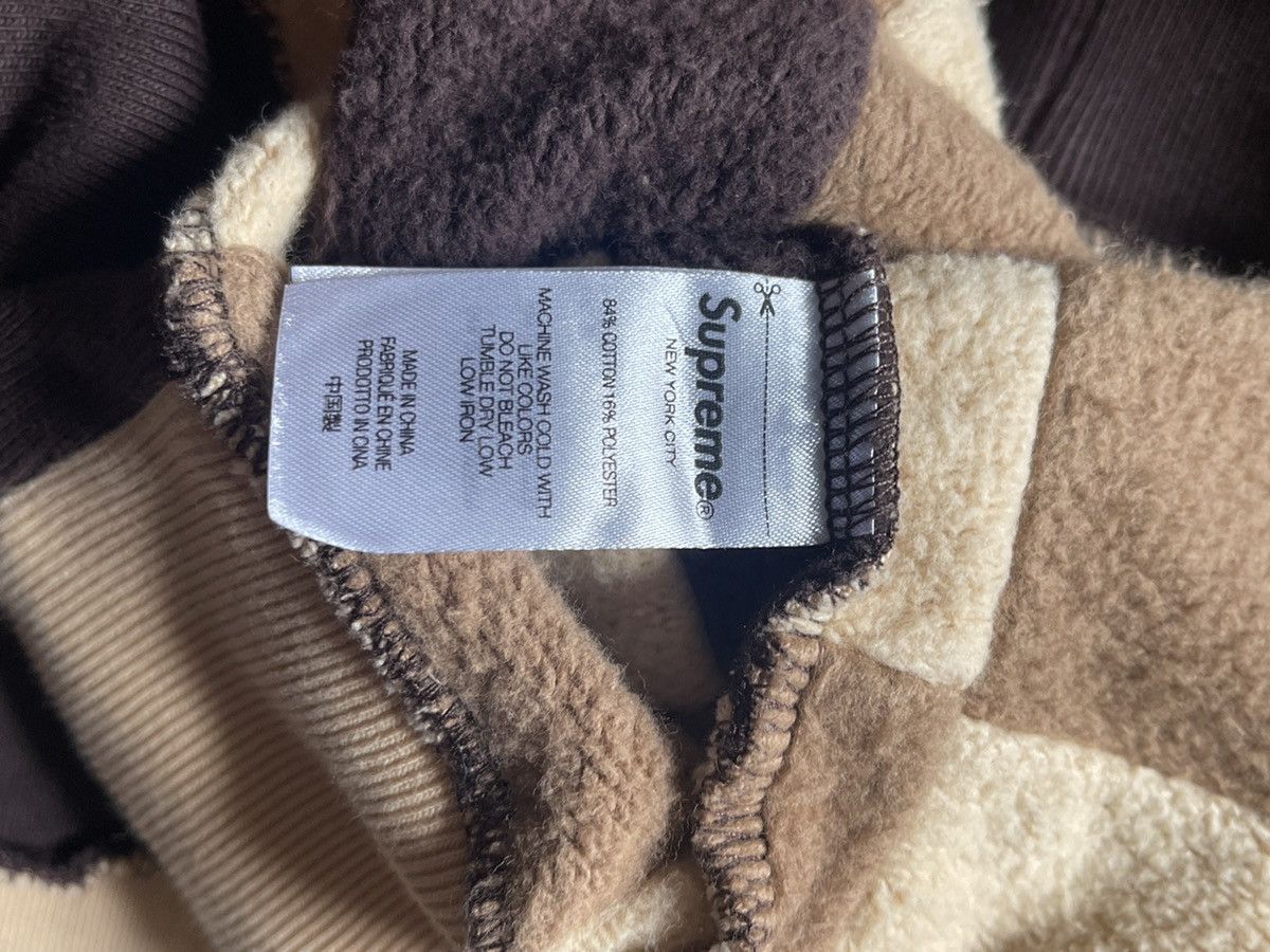 Supreme Supreme ss22 Reverse Patchwork Zip Up | Grailed