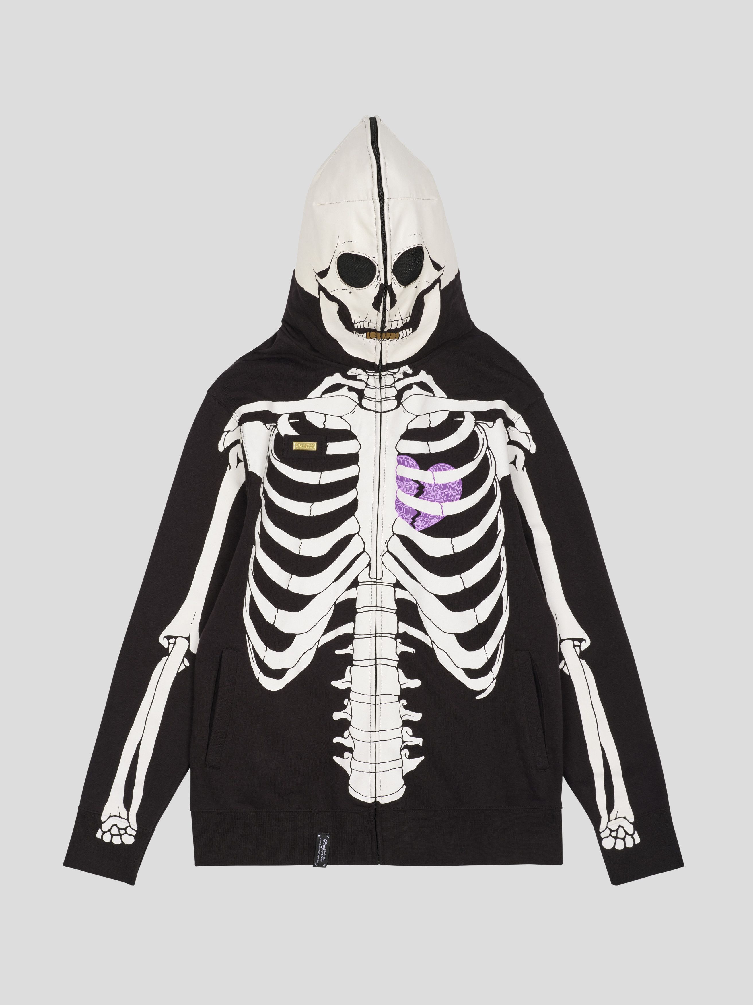 LRG Skeleton full zip | Grailed