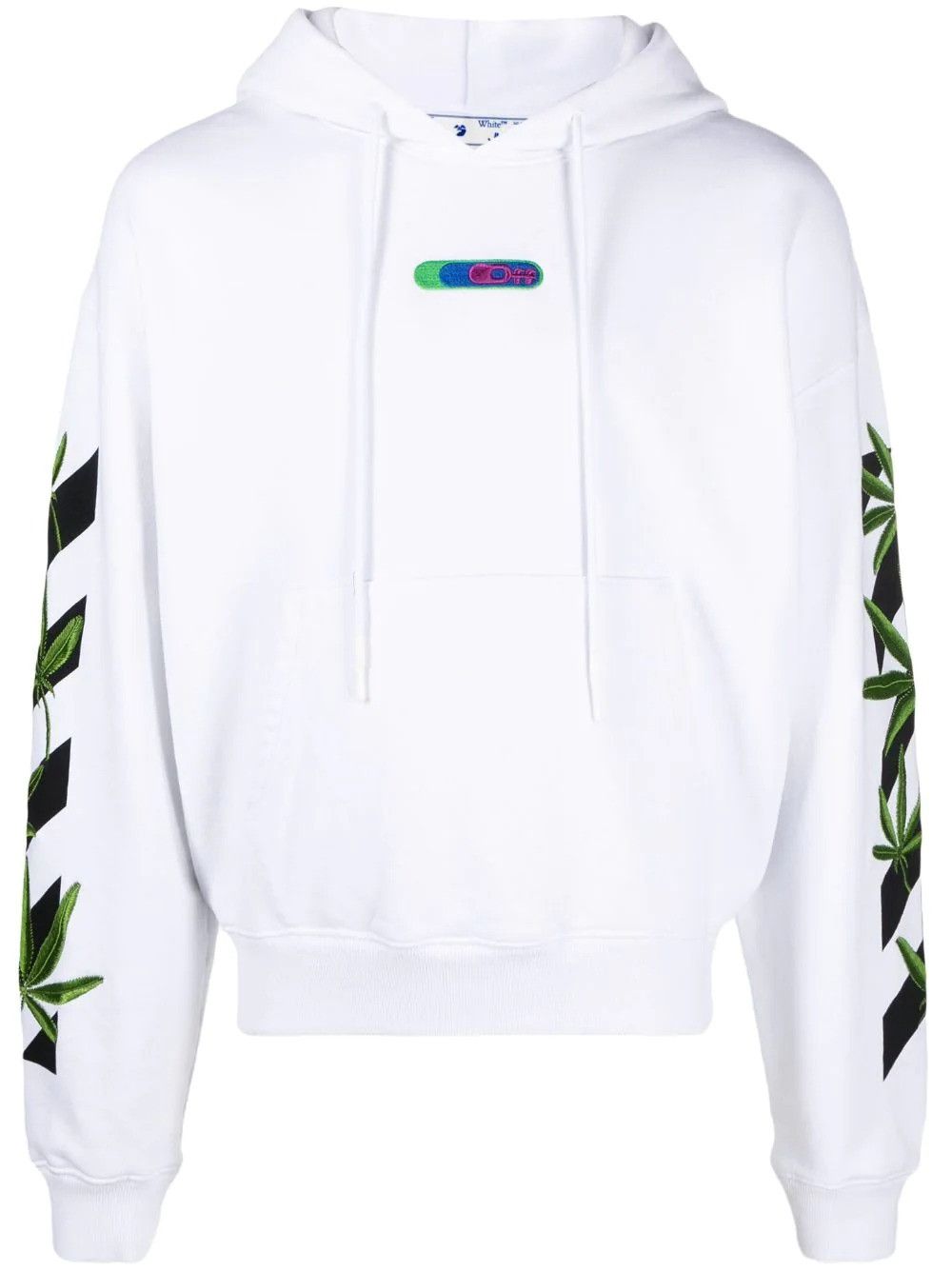 Off-White Off-White Weed Arrows Logo Hoodie | Grailed
