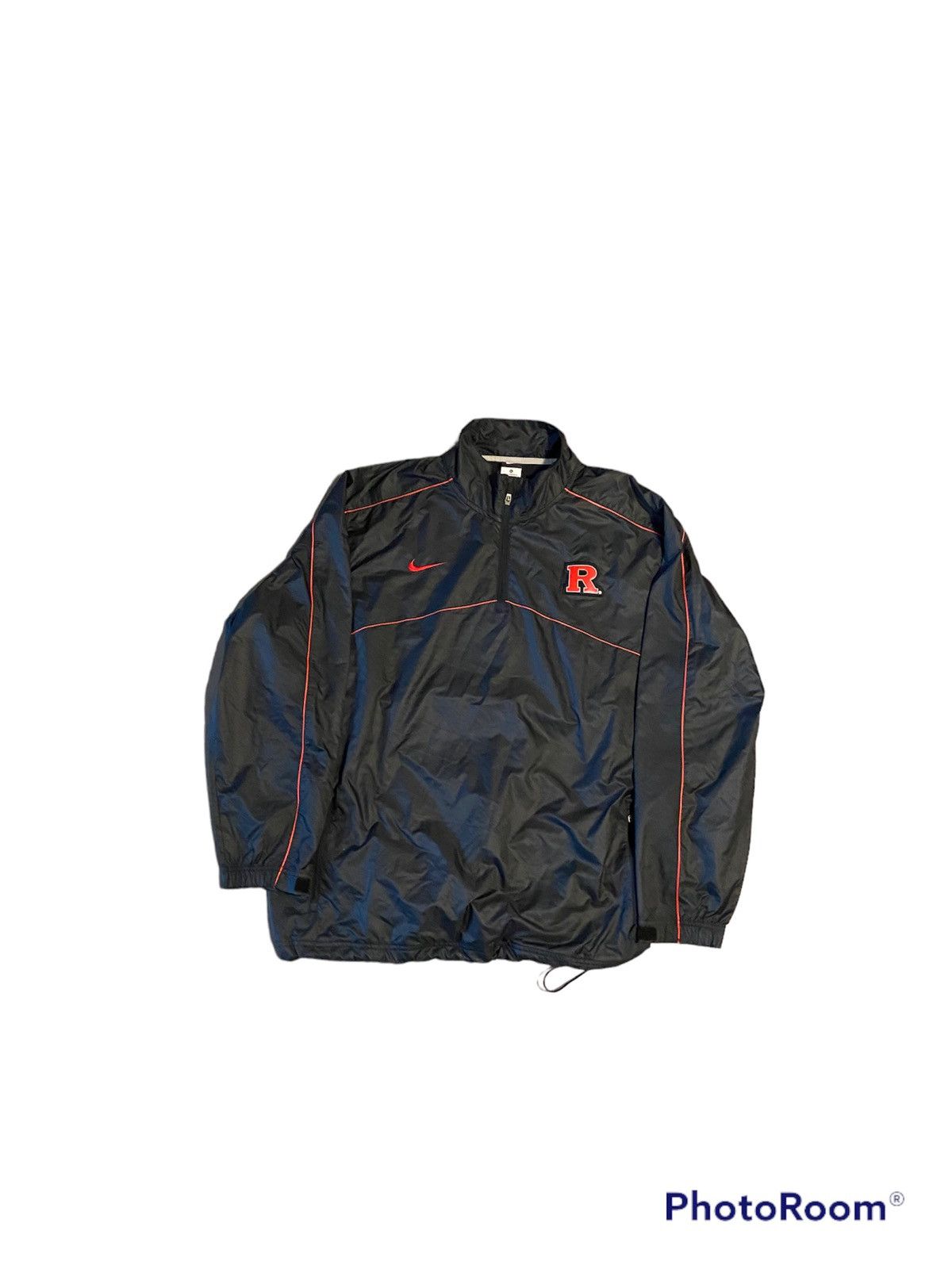 American College × Nike × Vintage Nike x Rutgers Windbreaker Jacket ...