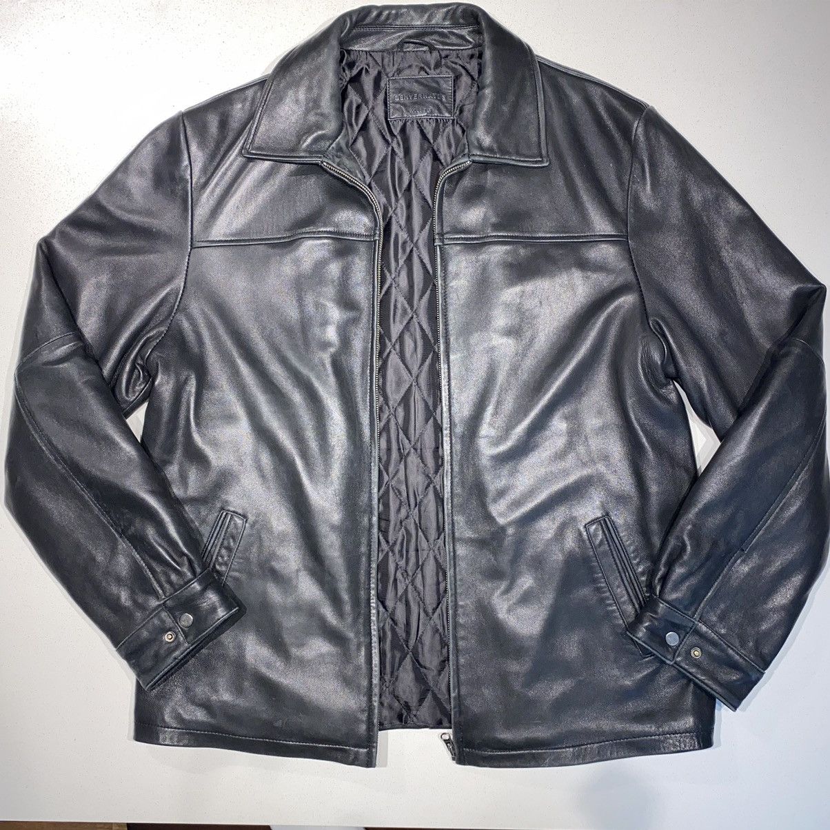 Vintage Vintage Leather Jacket Denver Hayes | Grailed