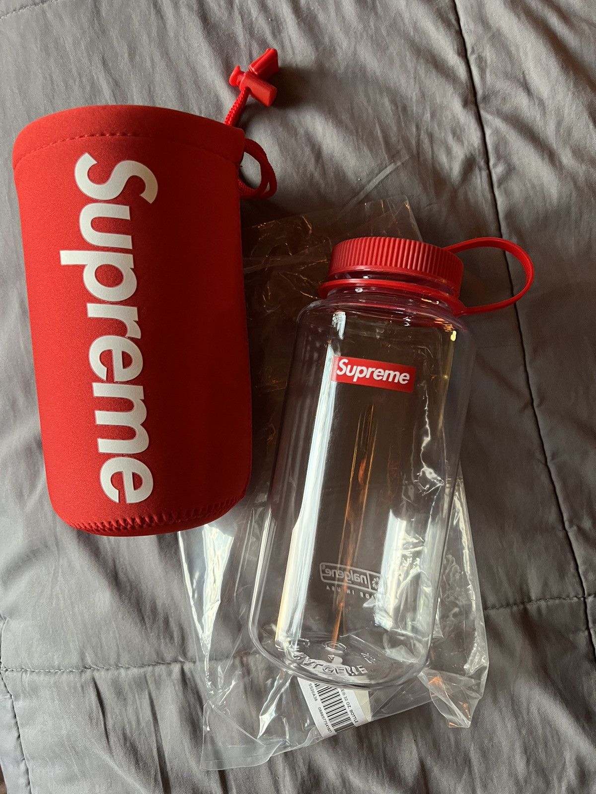 Supreme Nalgene 32oz. Water Bottle Red Brand New | Grailed