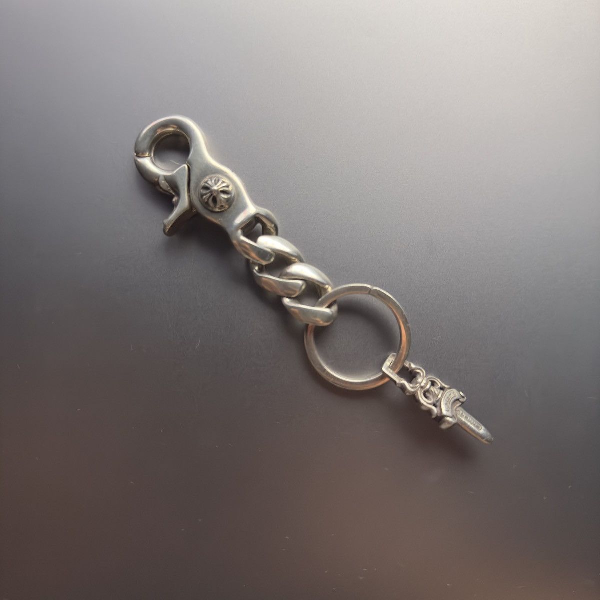 Chrome Hearts Chrome Hearts Engraved Dagger key ring | Grailed