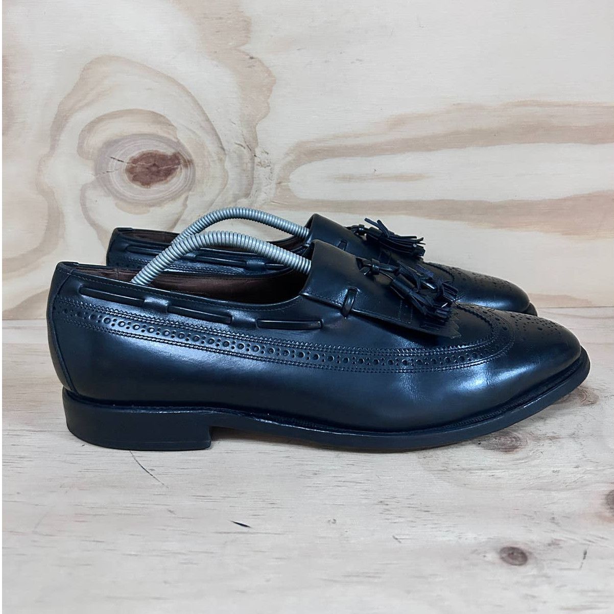 Allen Edmonds Allen Edmonds Arlington Wing Tip Dress Shoes Black Men's ...