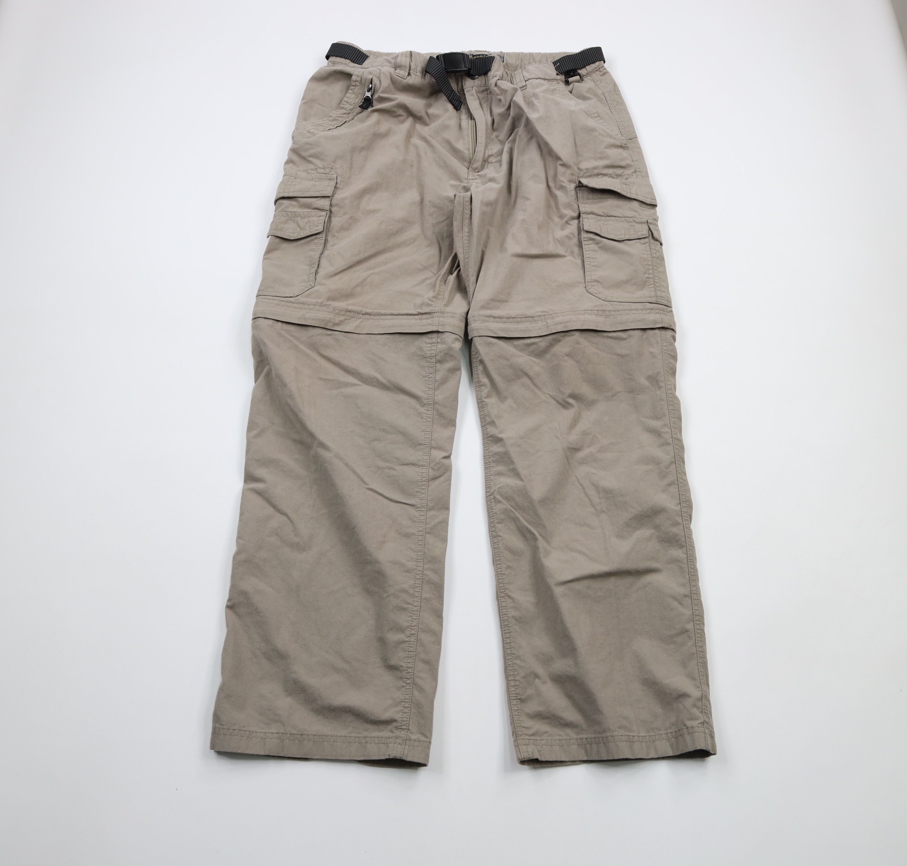 Streetwear × Vintage Vintage 90s Streetwear Wide Leg Convertible Pants ...