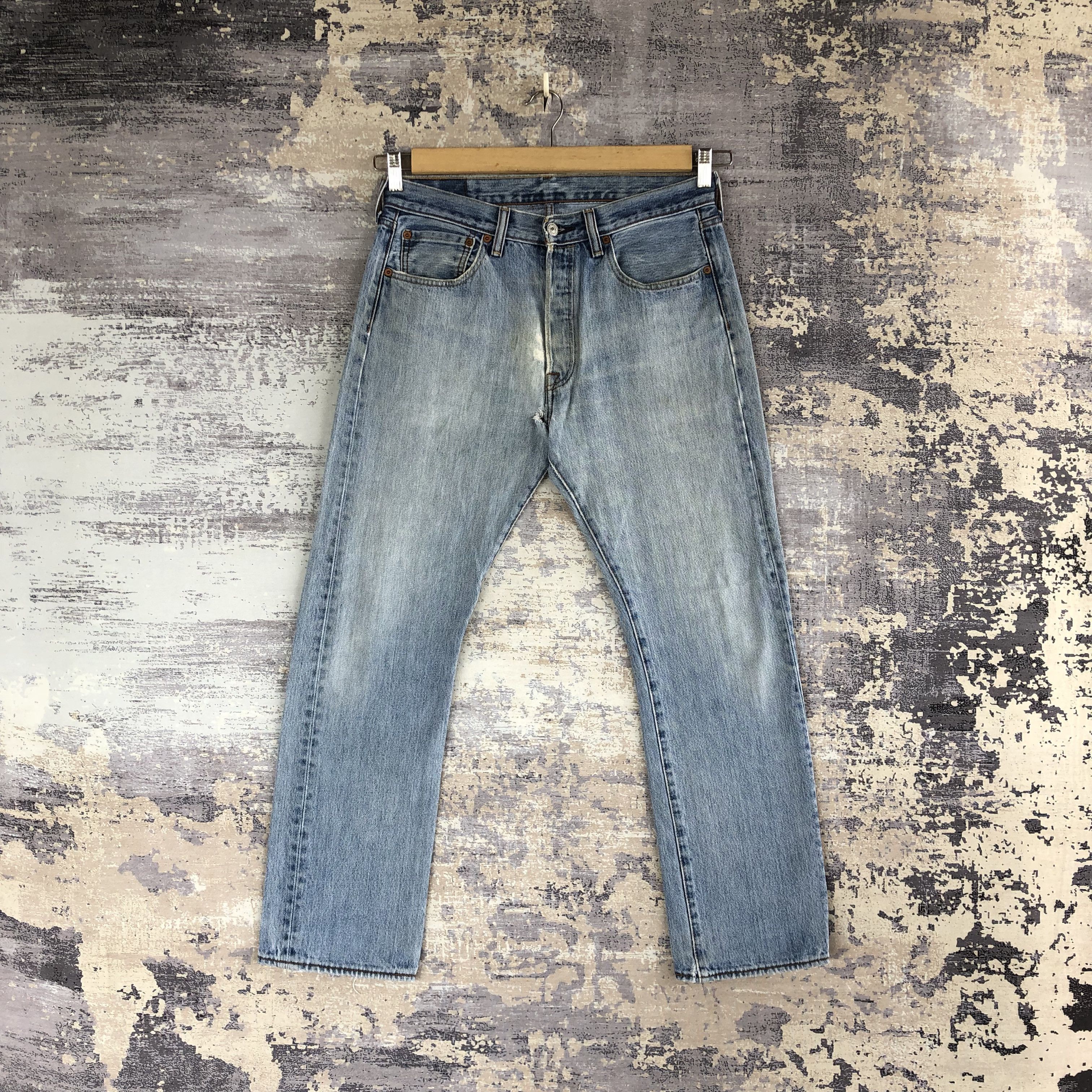 Vintage Vintage Levis 501 Jeans Distressed Levis 501 Denim Pants | Grailed