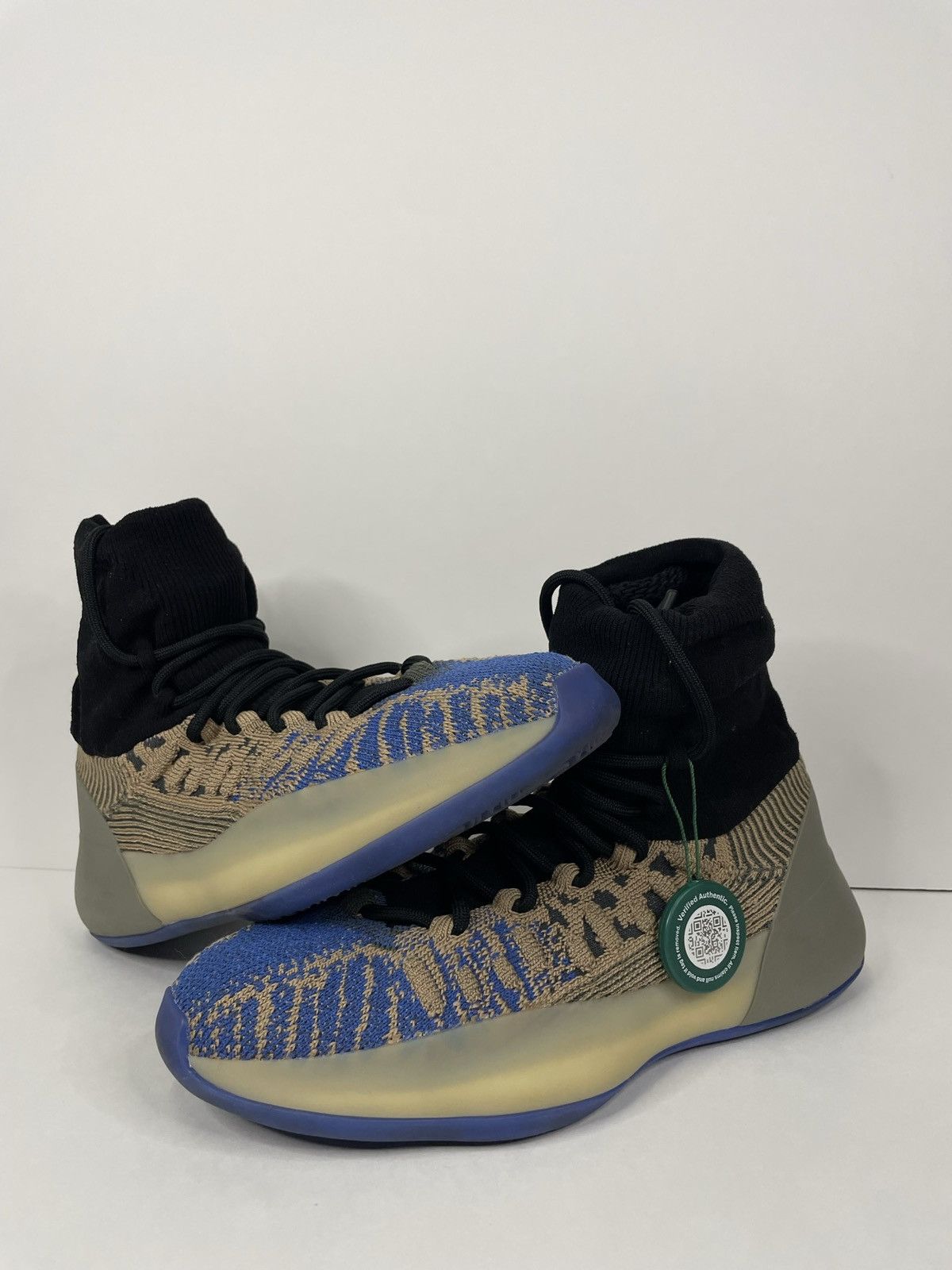 Adidas Yeezy Basketball Knit Slate Azure | Grailed