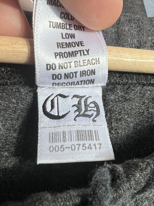 Chrome Hearts Chrome Hearts Grey Tri-blend Sweatpants | Grailed