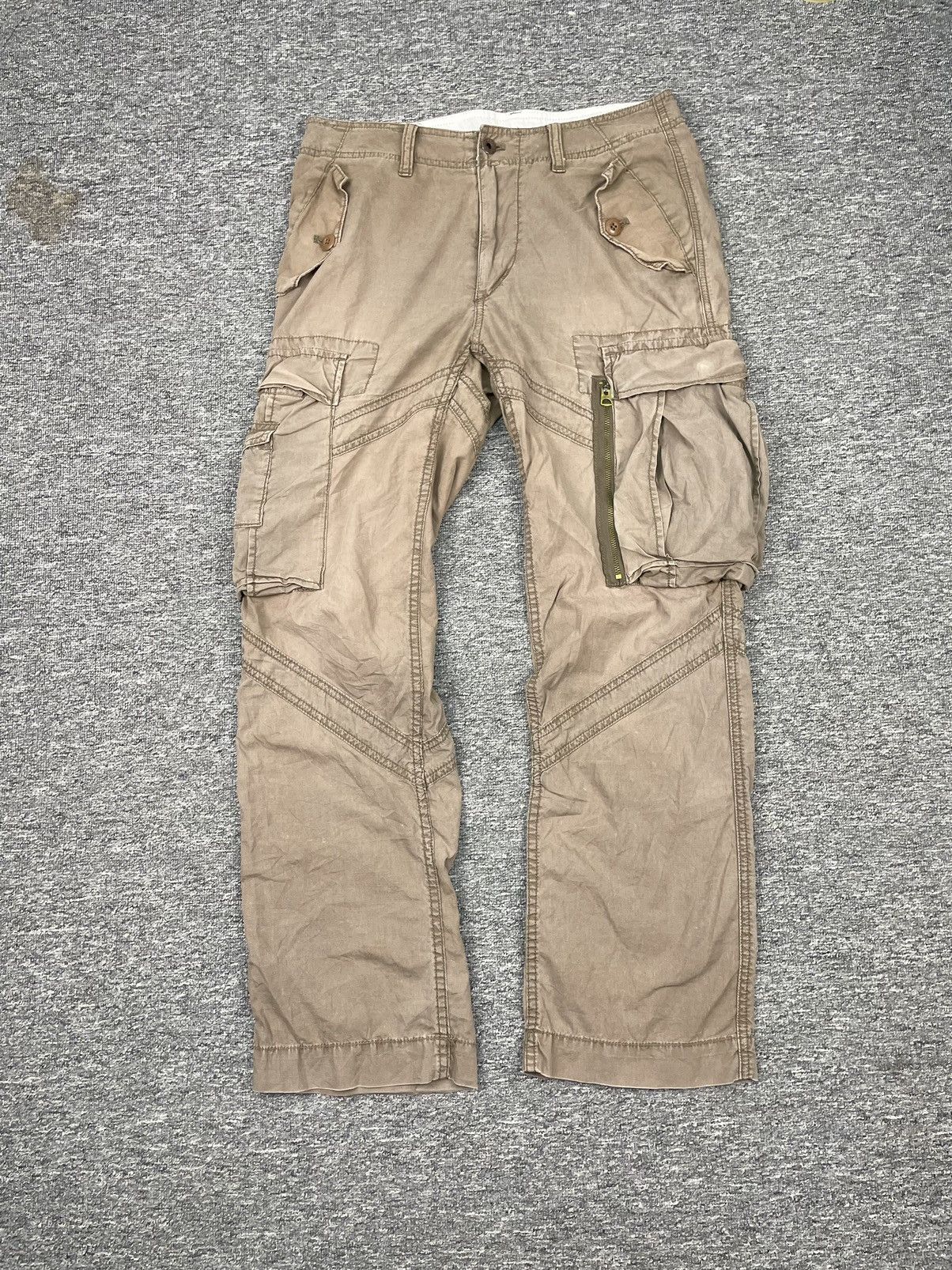 Polo Ralph Lauren Vintage Polo Ralph Lauren Cargo Pant Tactical Brown Nude | Grailed