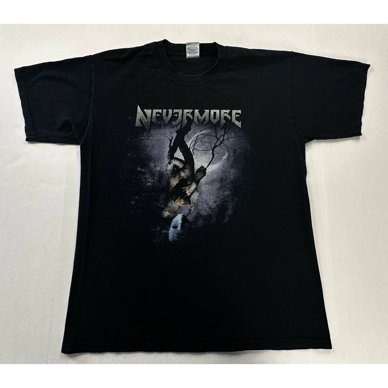 Gildan Vtg NEVERMORE Dead Heart in a Dead World Band T Shirt Large ...