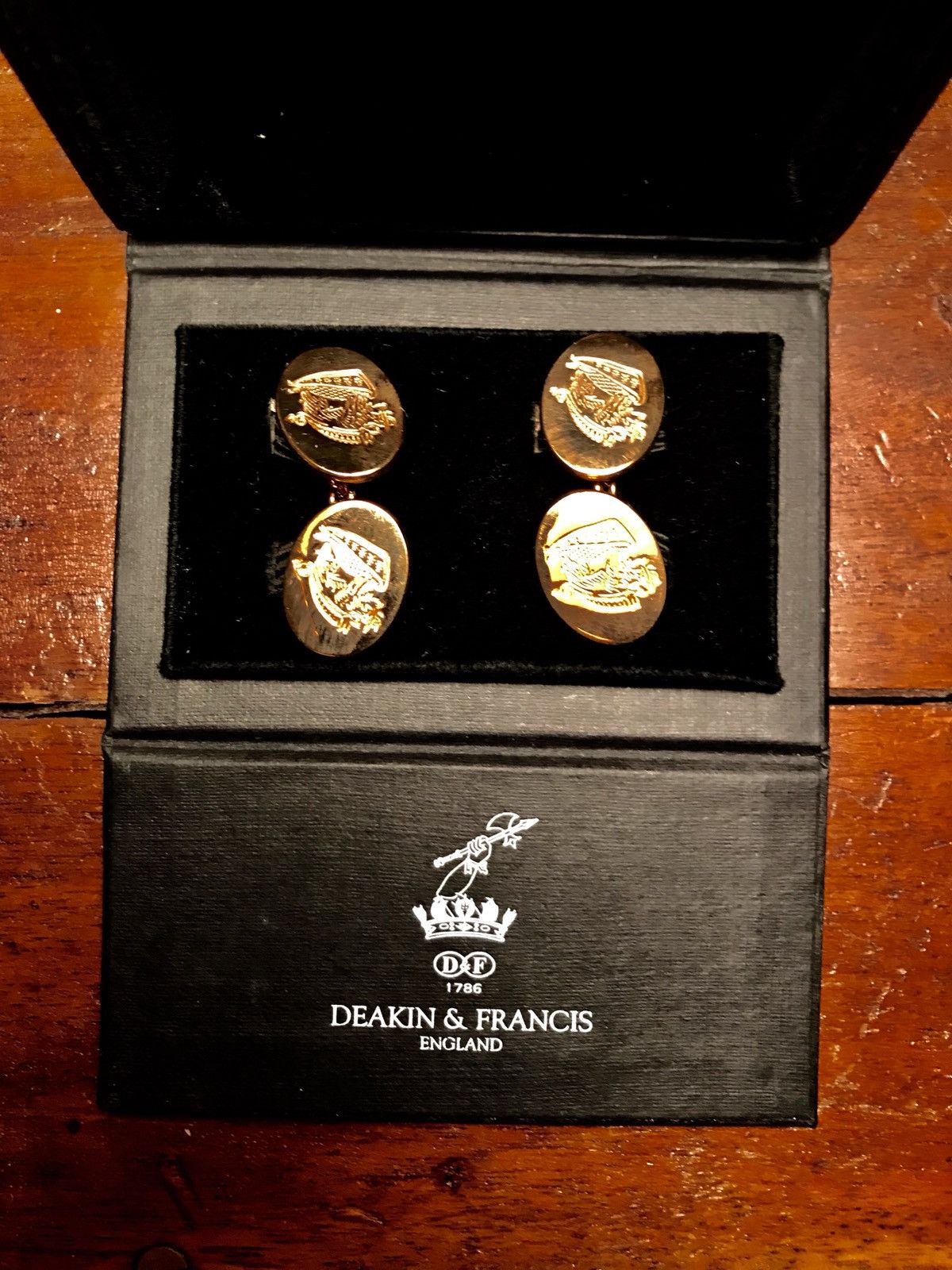 Deakin & Francis × Kingsman X Mr. Porter Rose Gold-Plated Crest ...