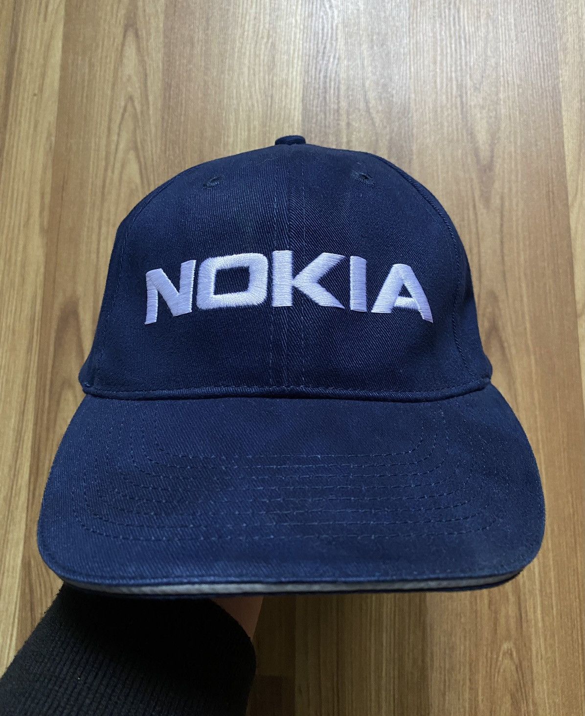 Apple × Racing × Vintage Vintage Nokia Cap Hat Apple Microsoft Mercedes ...