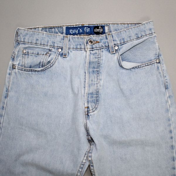 Vintage 90s Silver Tab Levis 501s | Grailed