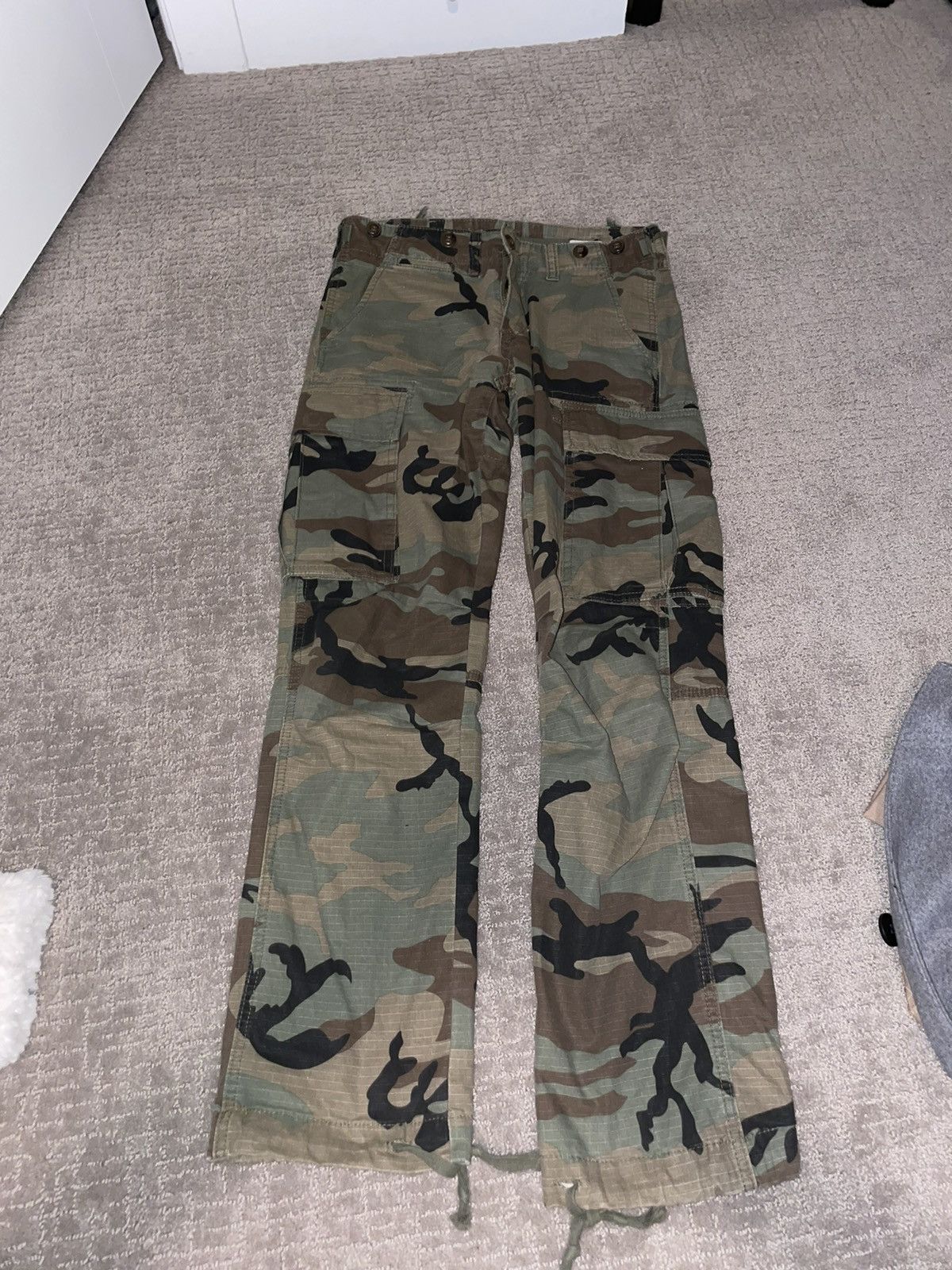 Mnml Mnml La Vintage Camo Cargo Pants Grailed