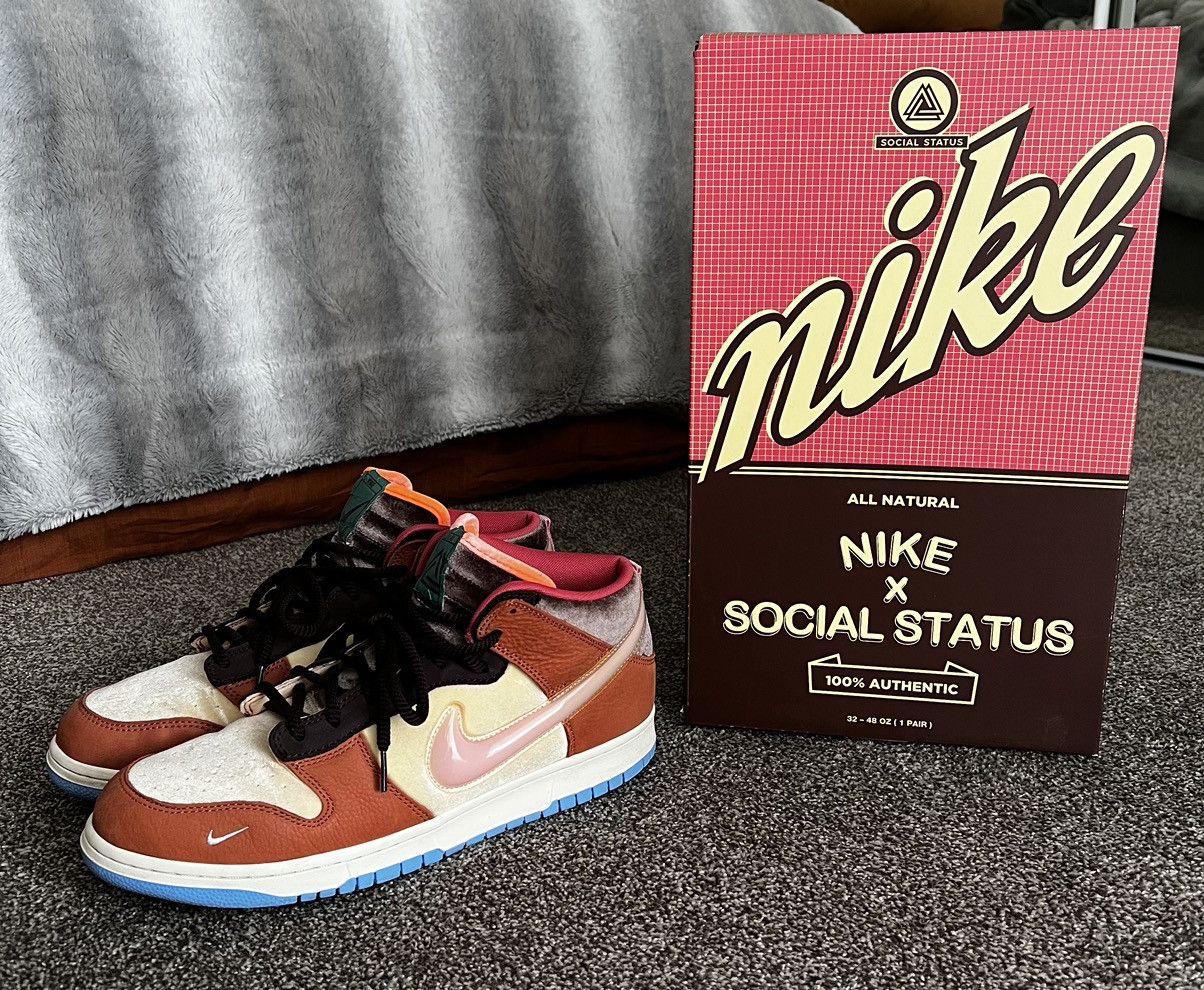 Nike × Social Status Nike x Social Status Free Lunch Chocolate Milk ...