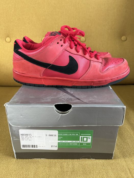 Nike Nike Dunk Low Pro SB Pure Blood | Grailed
